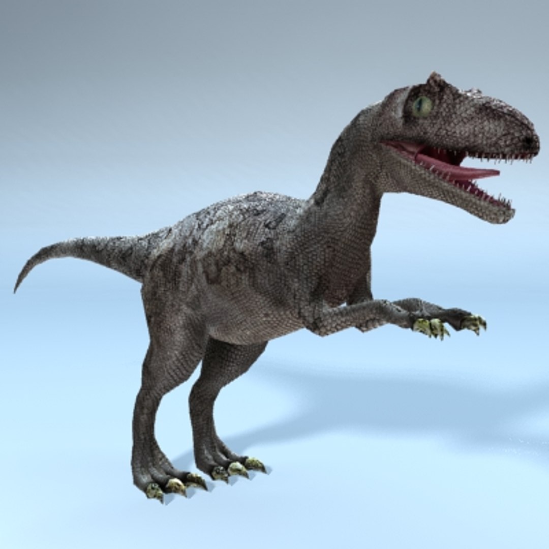 Allosaurus 3d Model