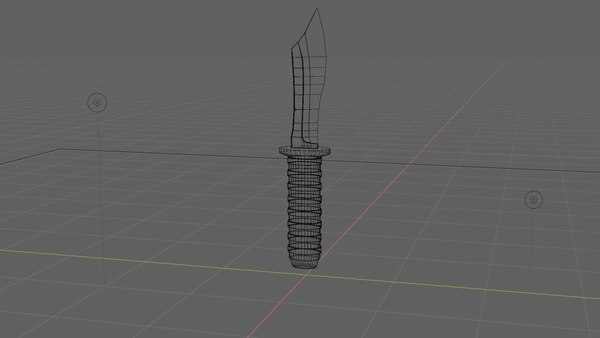Low poly knife packet 3D model - TurboSquid 1736639