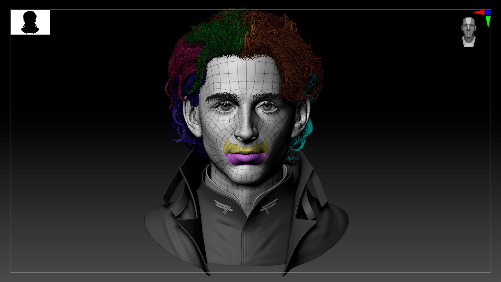 Free 3D Paul Atreides Likeness Sculpt - TurboSquid 2075529