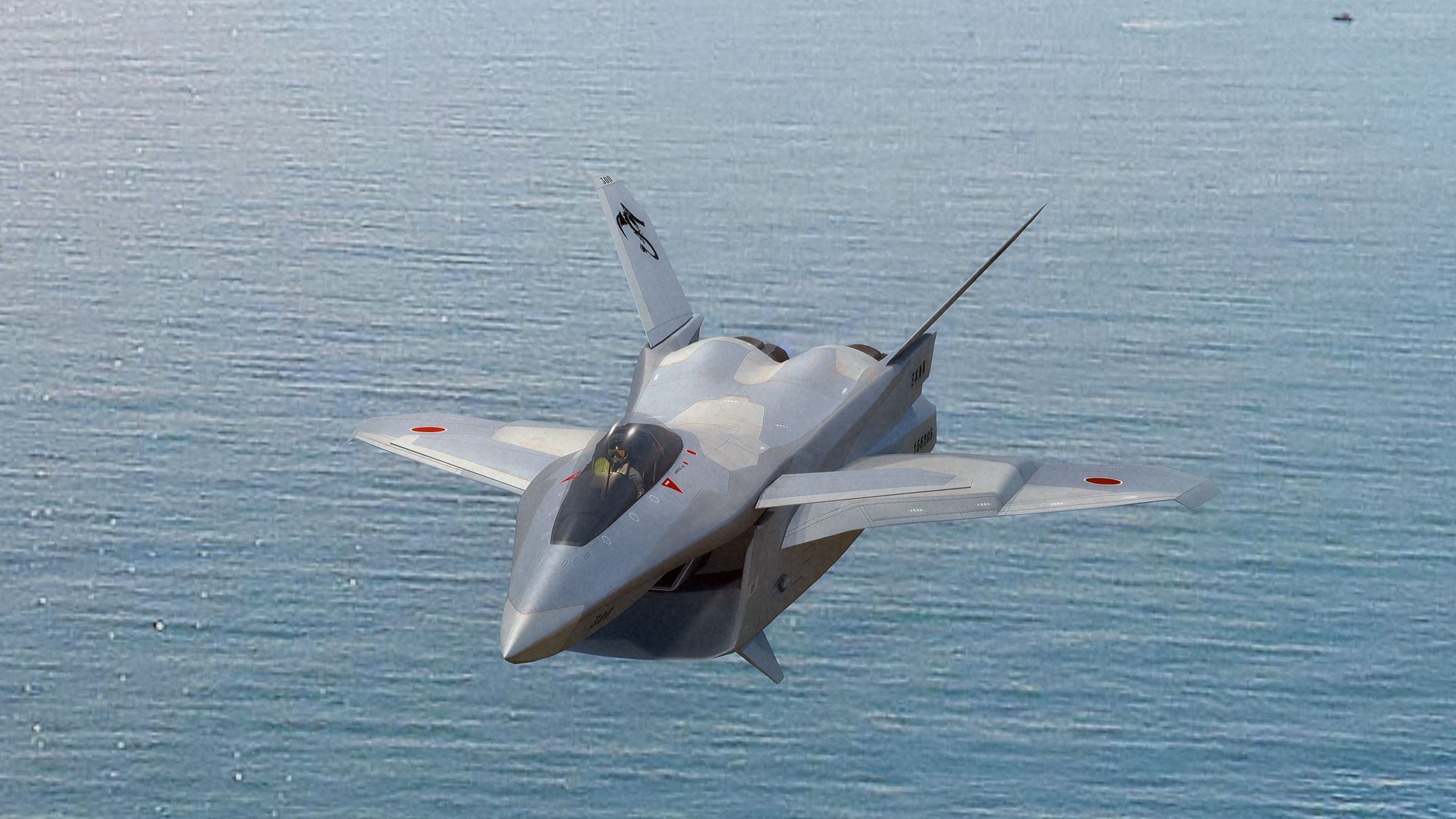 3D FA-27C Japan Fighter With High Resolution Cocpit Model - TurboSquid 2268301