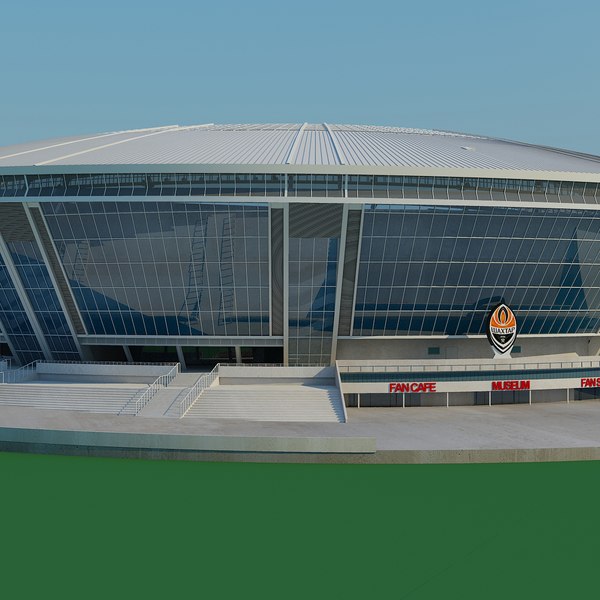 3d donbass arena stadium