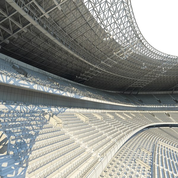 3d donbass arena stadium