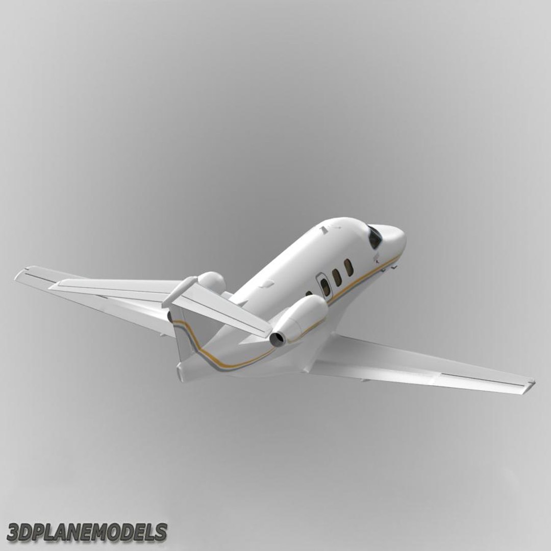 Embraer Phenom 100 Private 3d Model