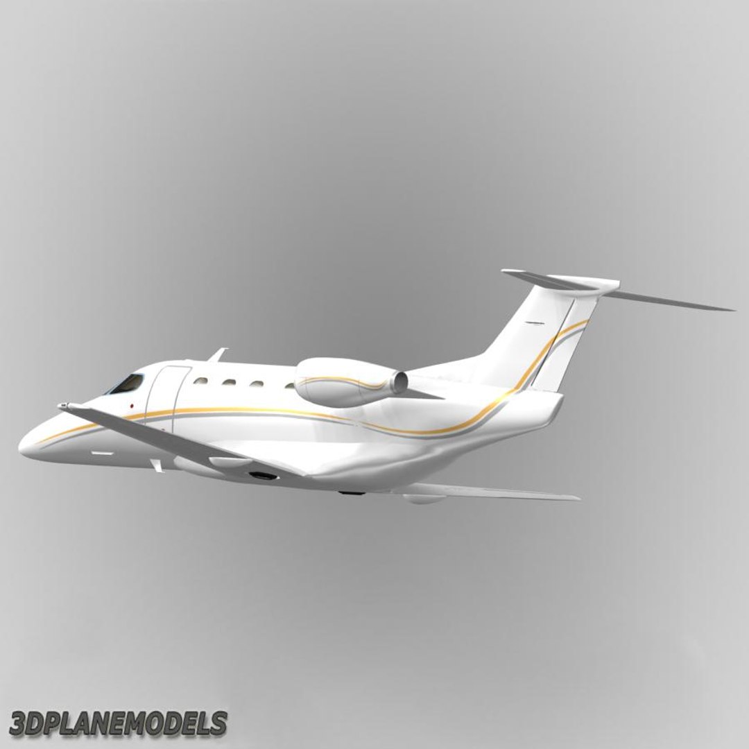 Embraer Phenom 100 Private 3d Model