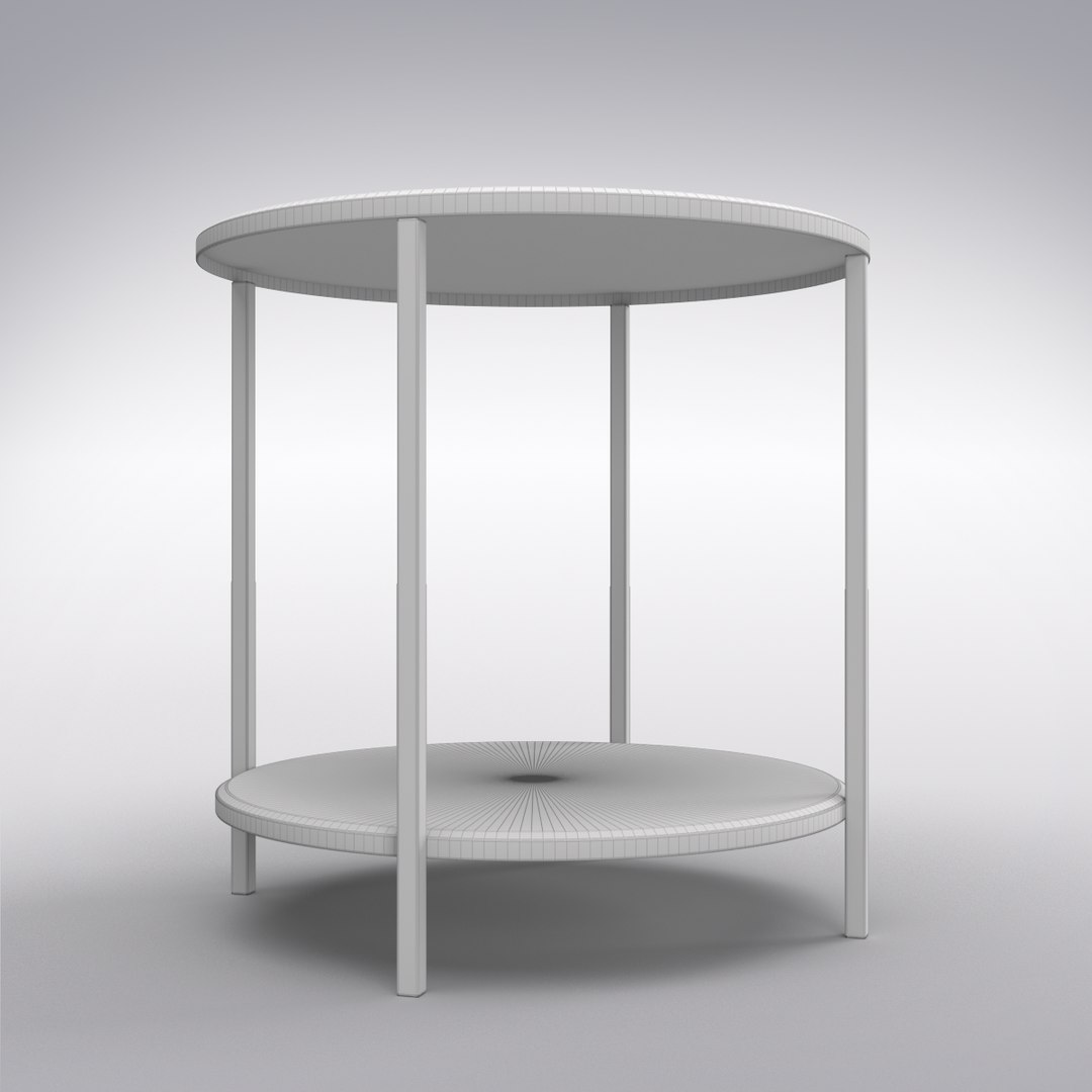 3D Glass Table Model - TurboSquid 1430104