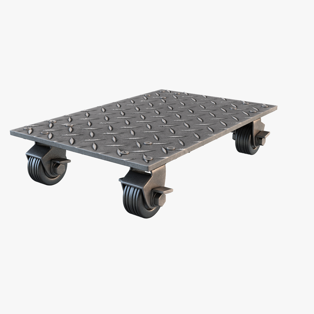 3ds steel dolly