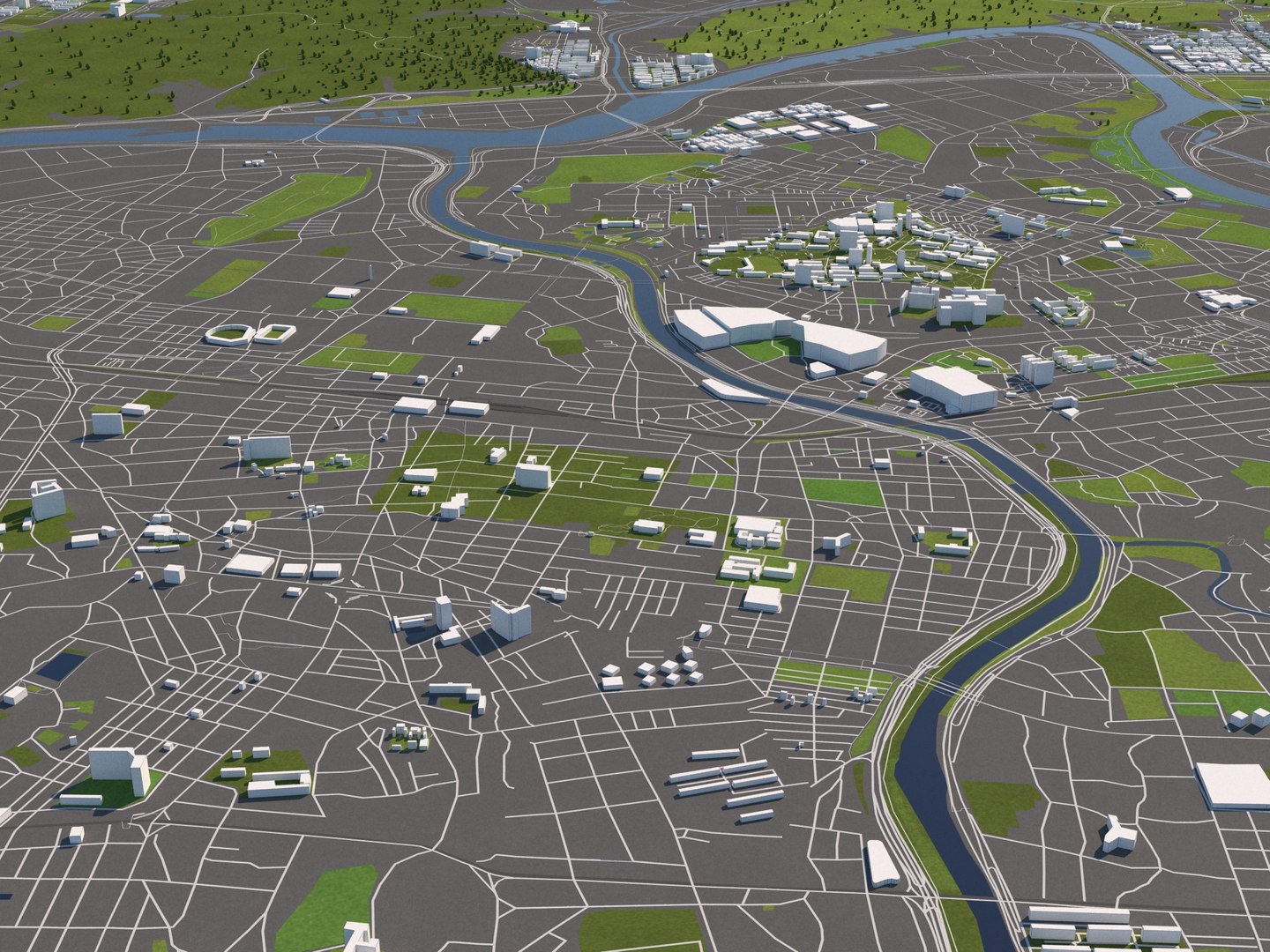 3D City Buildings - TurboSquid 1648588