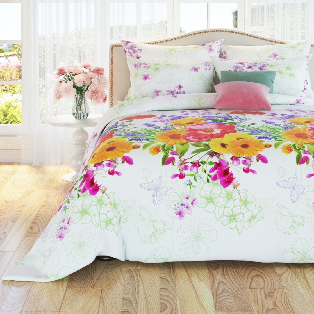 3d Model Corona Bedroom Scene