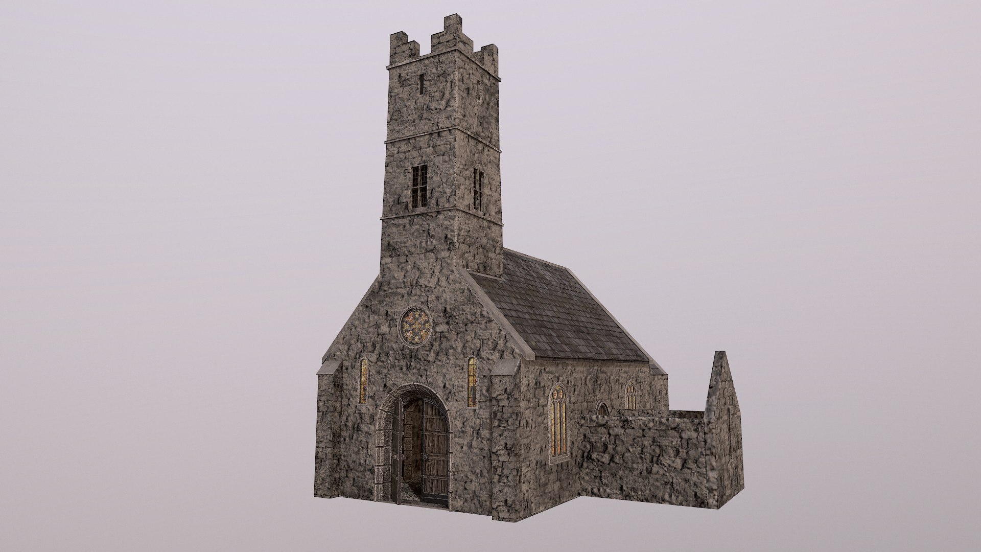 Church Old Model - TurboSquid 1572128