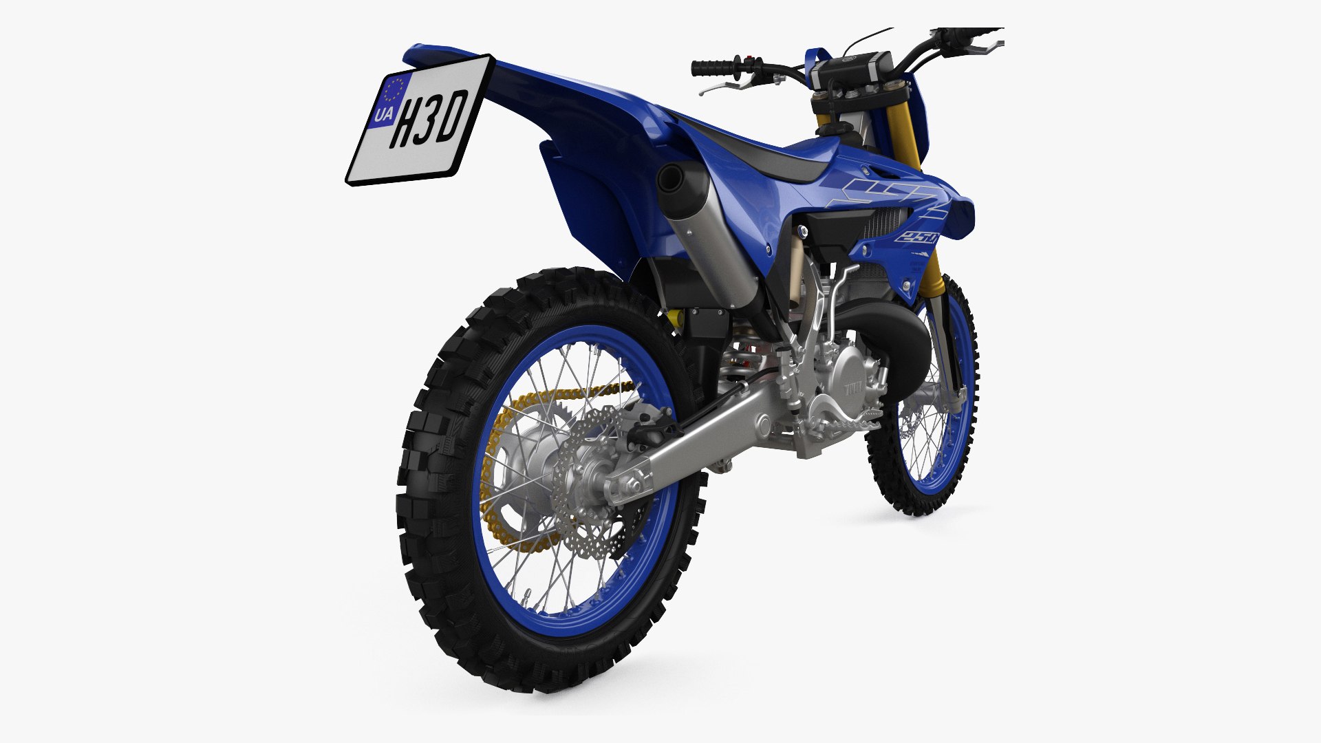Yamaha YZ 250 2022 Model - TurboSquid 2099825
