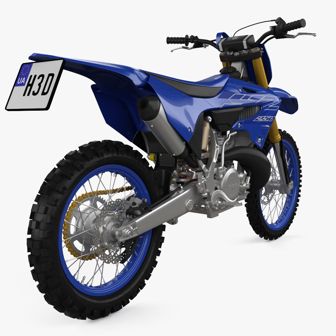 Yamaha YZ 250 2022 Model - TurboSquid 2099825