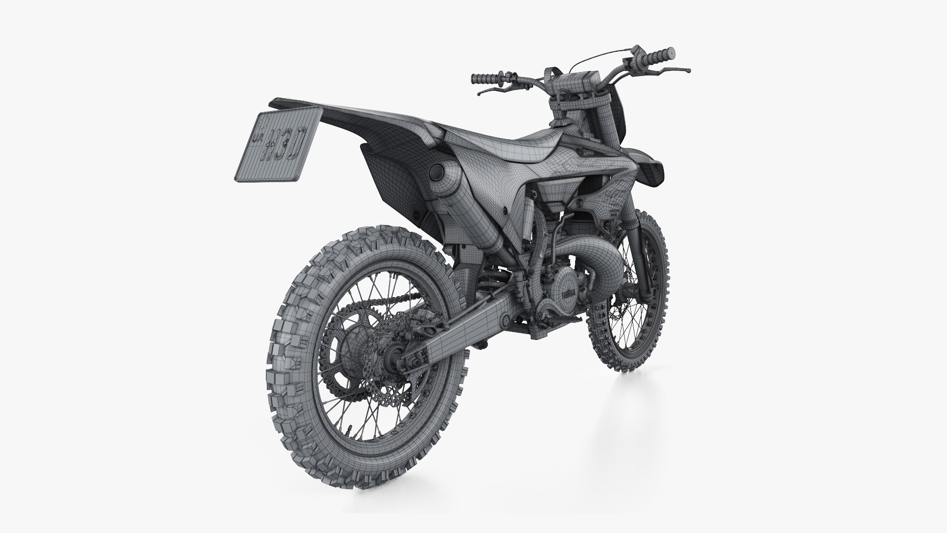 Yamaha YZ 250 2022 Model - TurboSquid 2099825