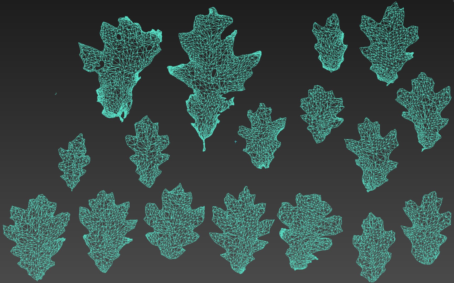 Autumn Leaves Scan Pack 3D Model - TurboSquid 1340280