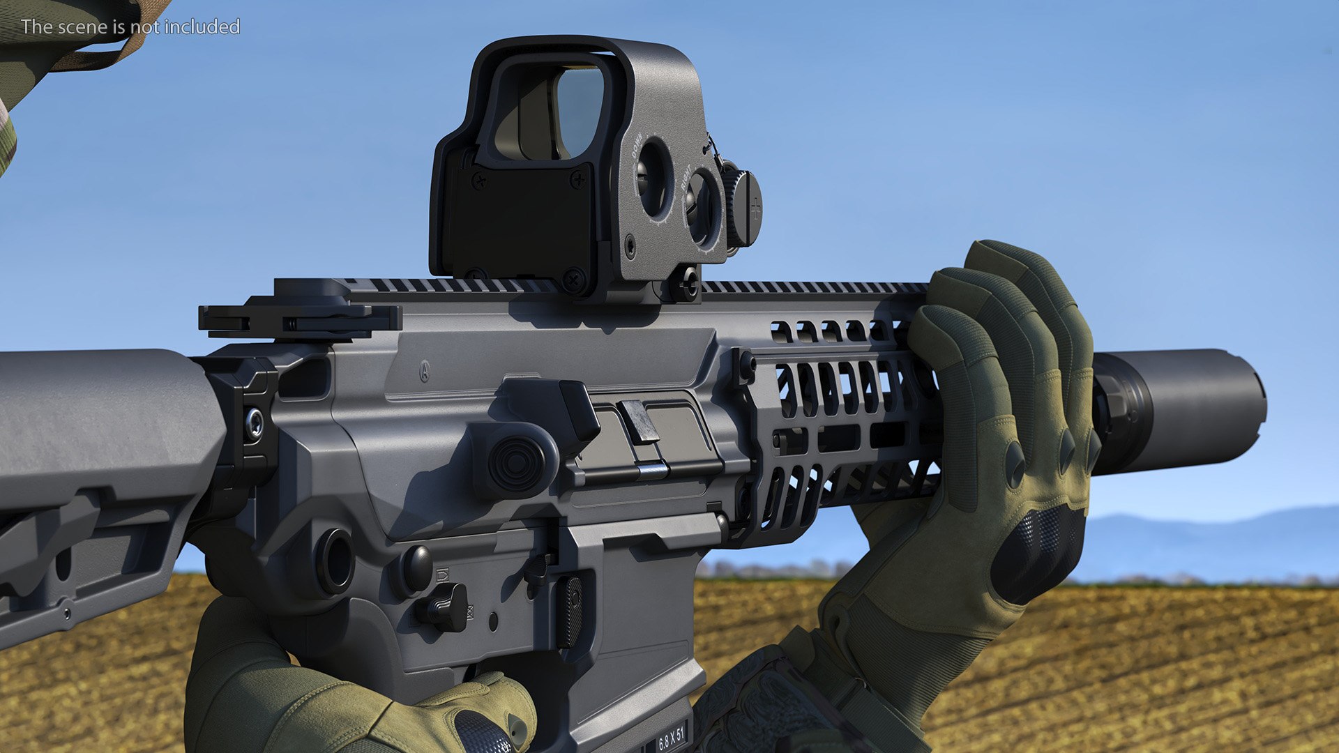 3D Holographic Weapon Sights - TurboSquid 2276361