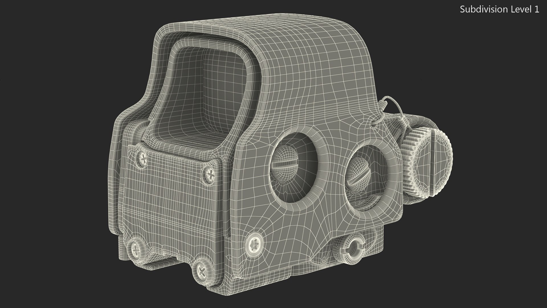 3D Holographic Weapon Sights - TurboSquid 2276361
