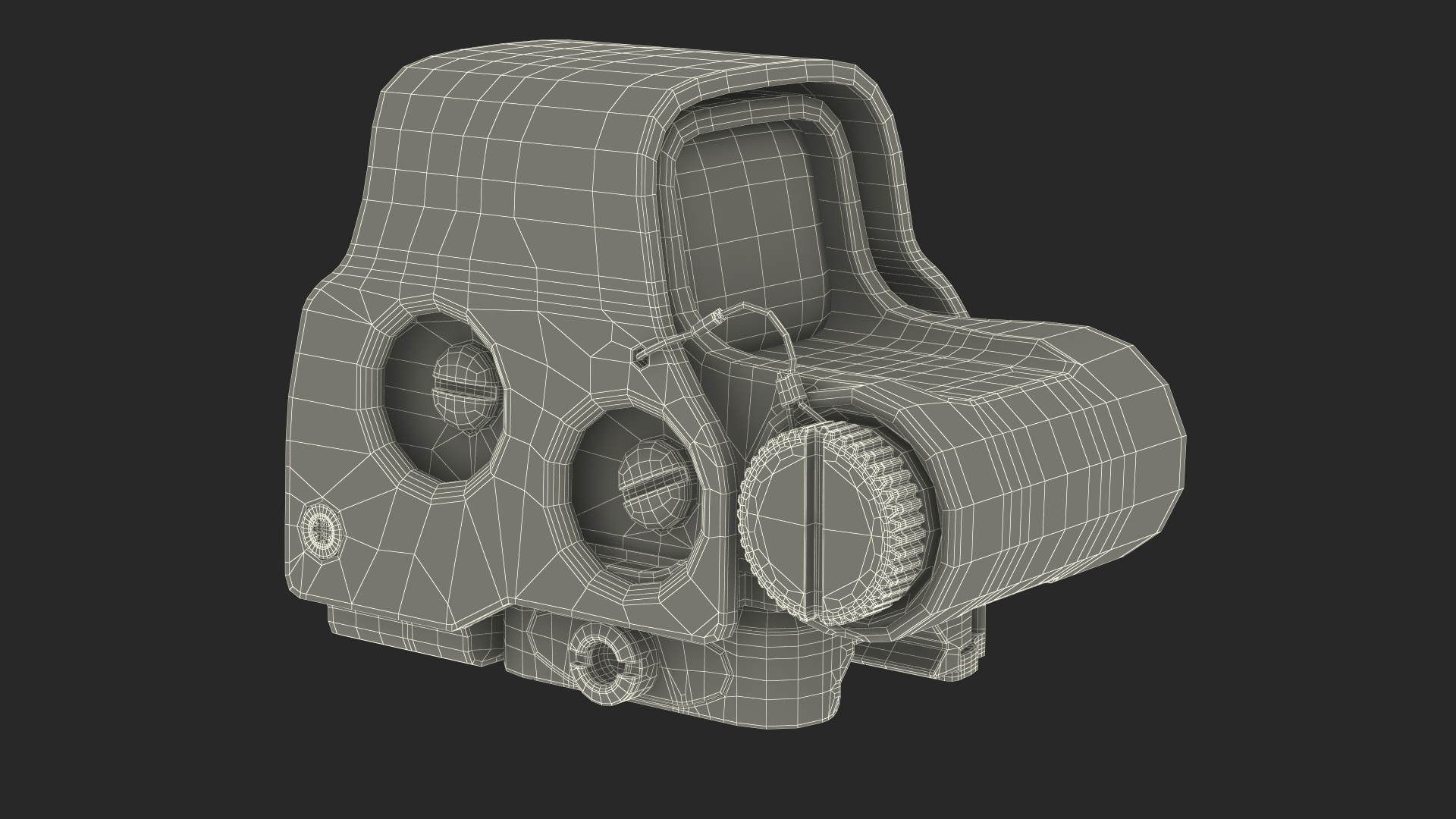 3D Holographic Weapon Sights - TurboSquid 2276361