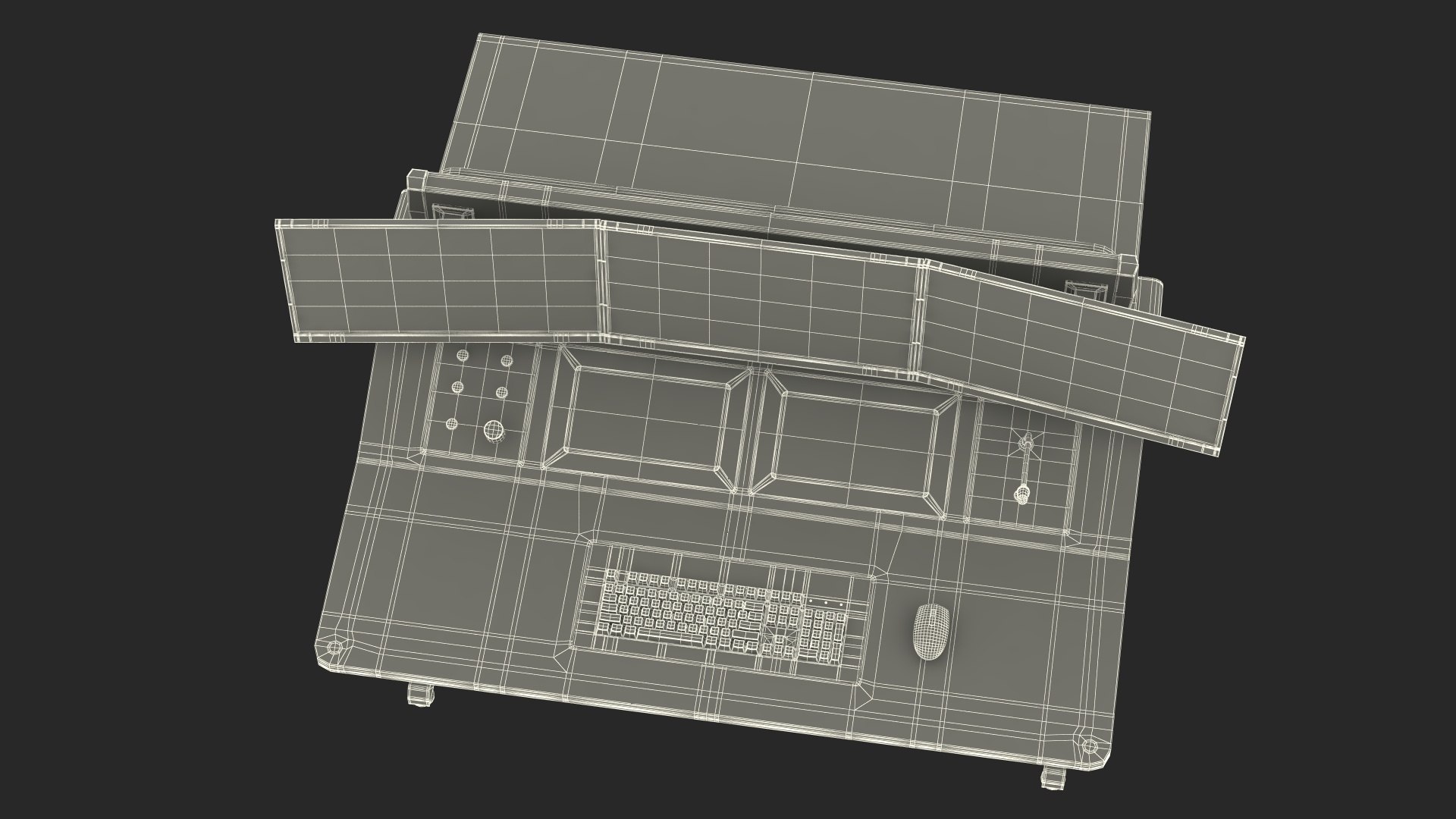Anxin Control Room Console 3D - TurboSquid 2093412