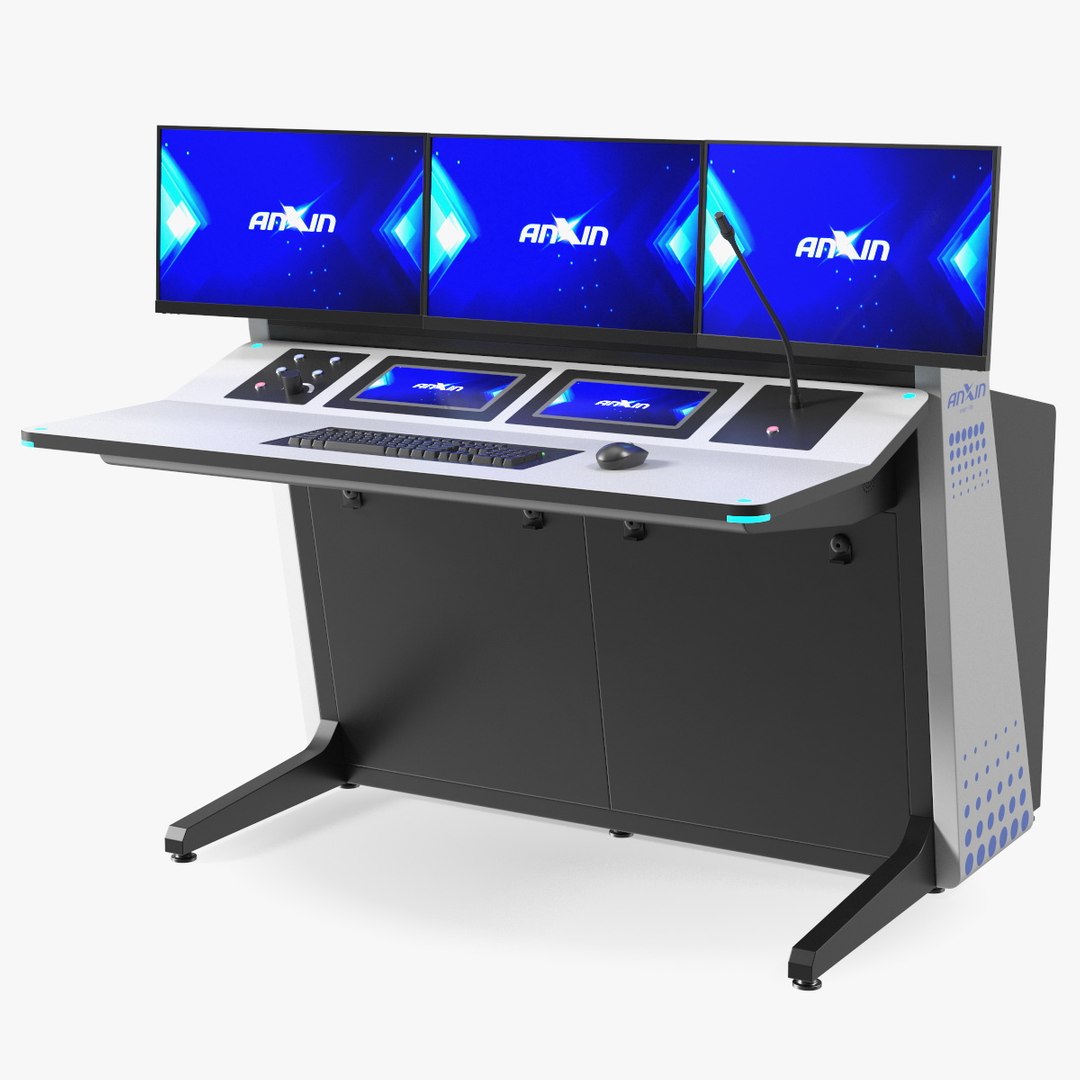 Anxin Control Room Console 3D - TurboSquid 2093412