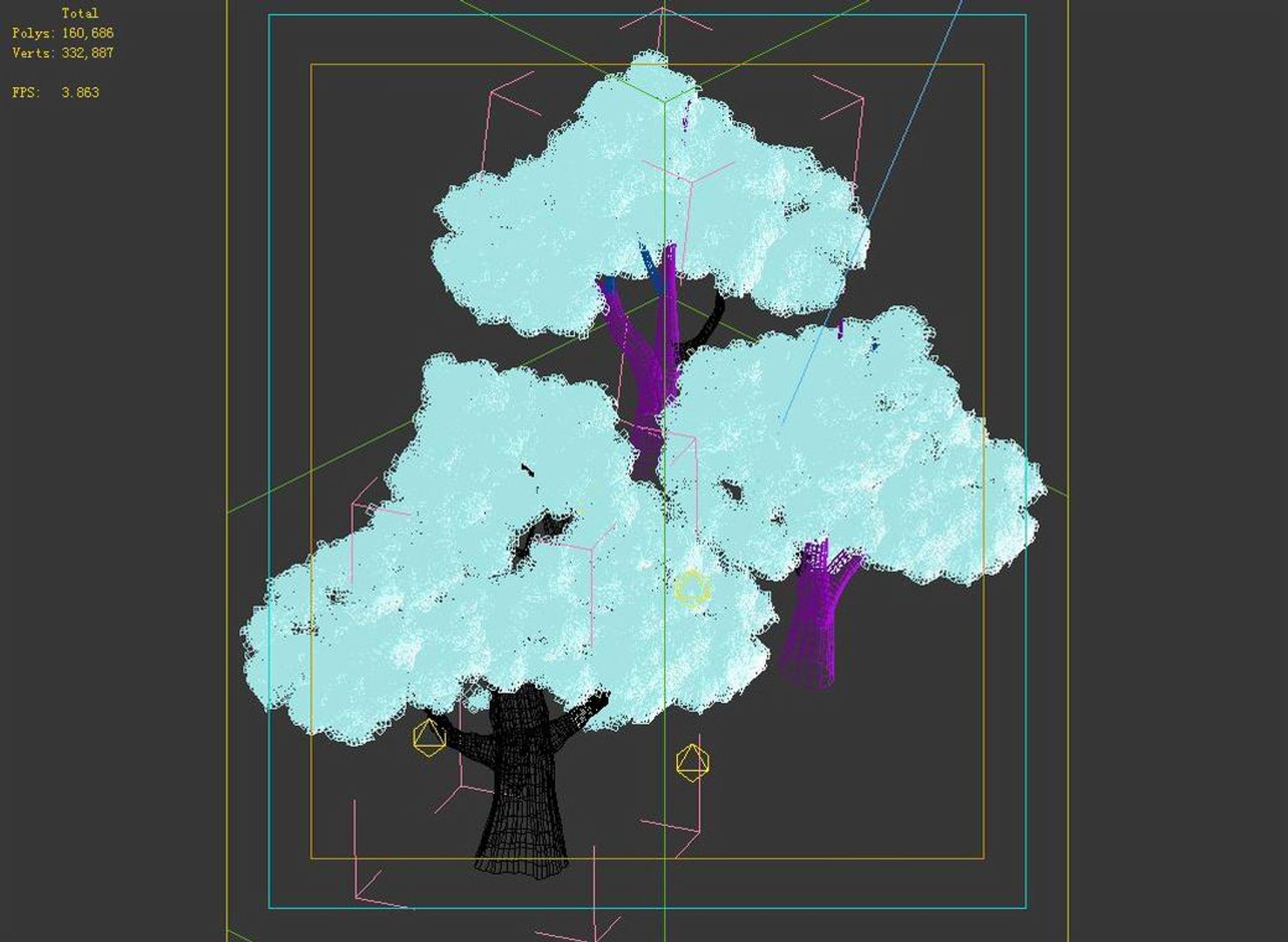 3D Acre Trees - 04 - TurboSquid 1448374
