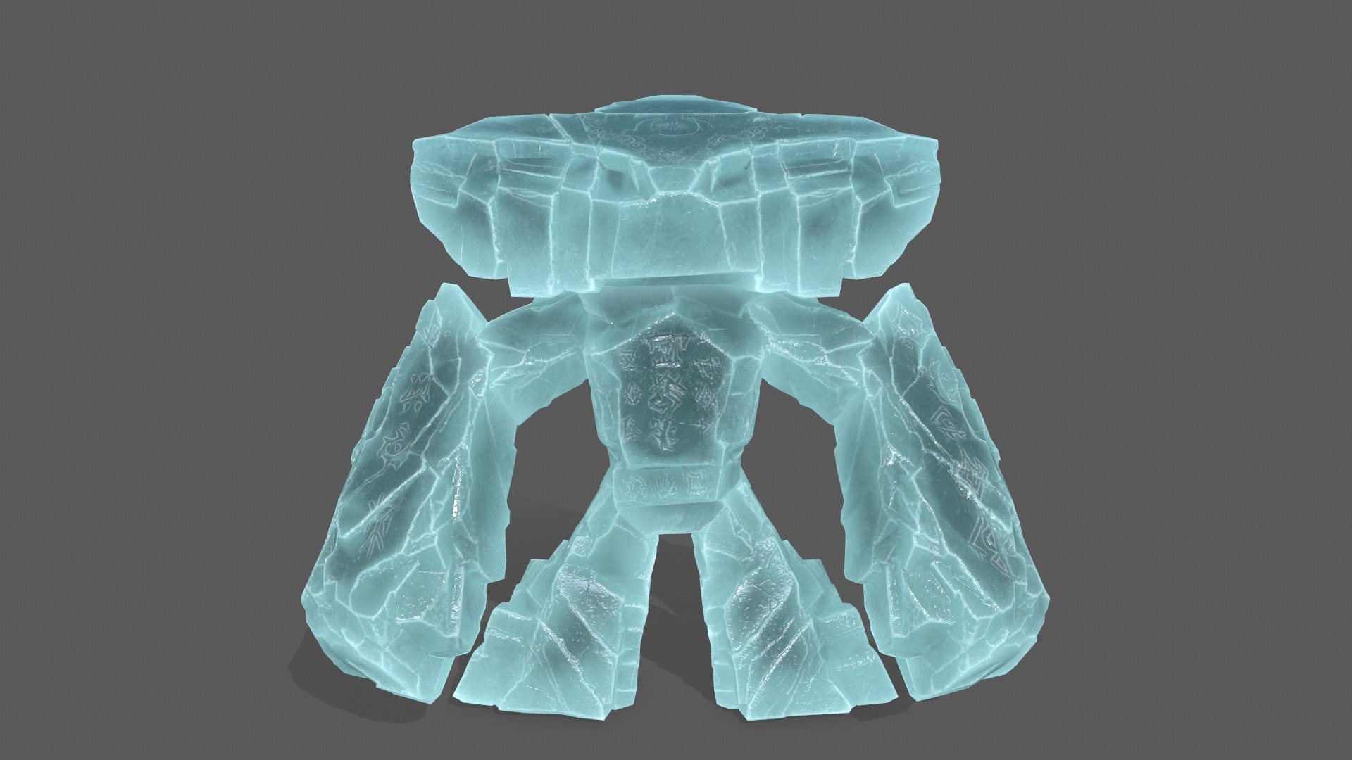 Ice Monster 01 3D model - TurboSquid 1838280