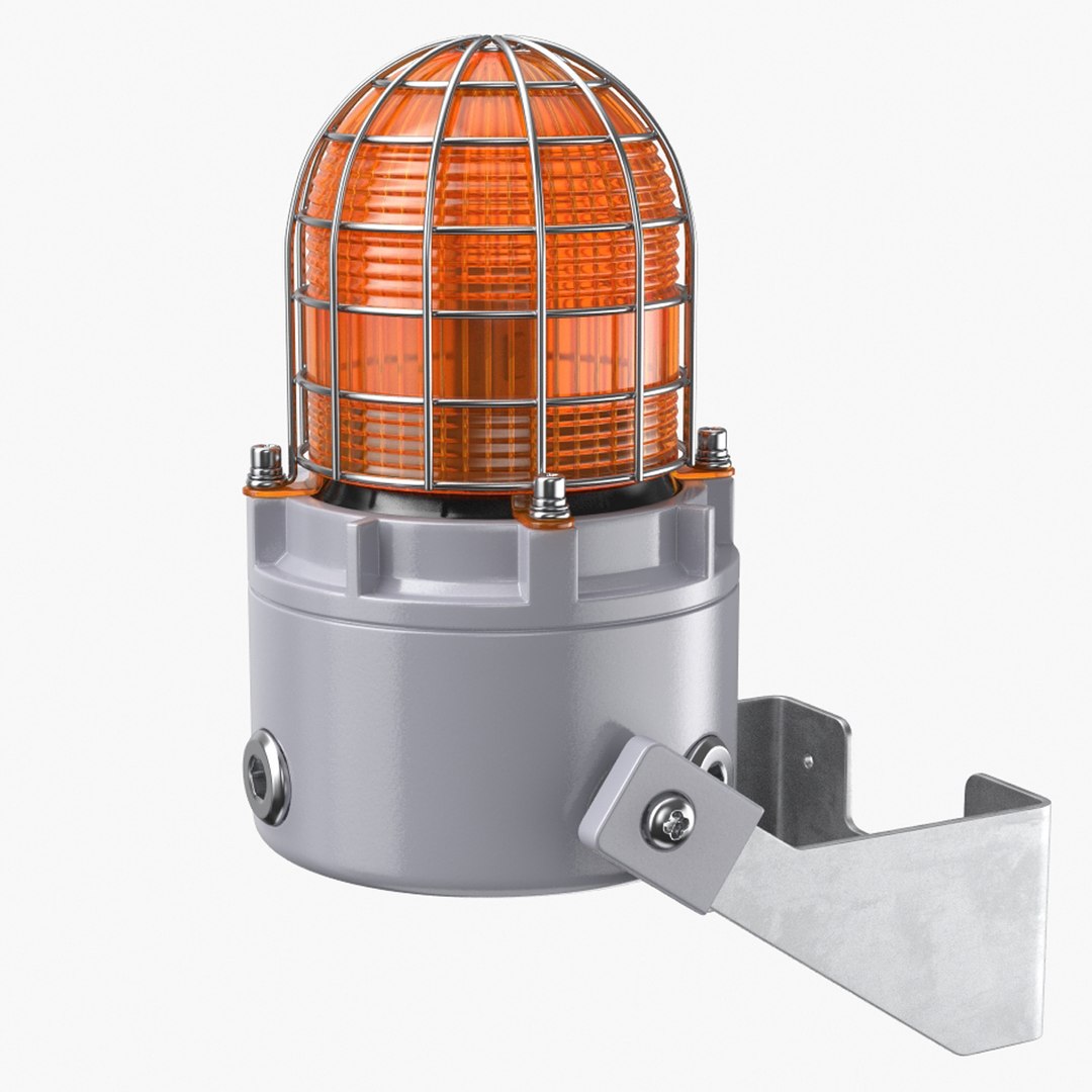 3D Warning Light - TurboSquid 1786997