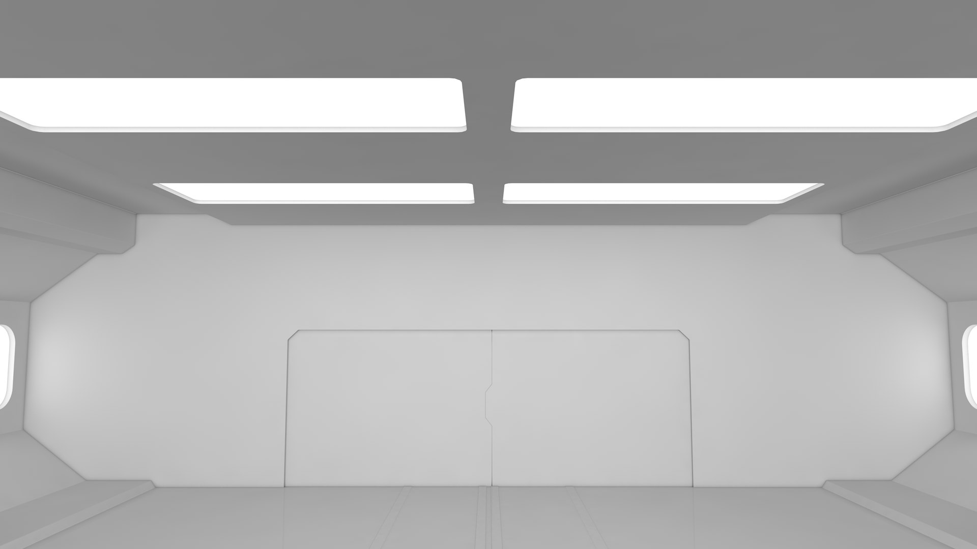 Sci Fi Warehouse 3D Model - TurboSquid 2308335