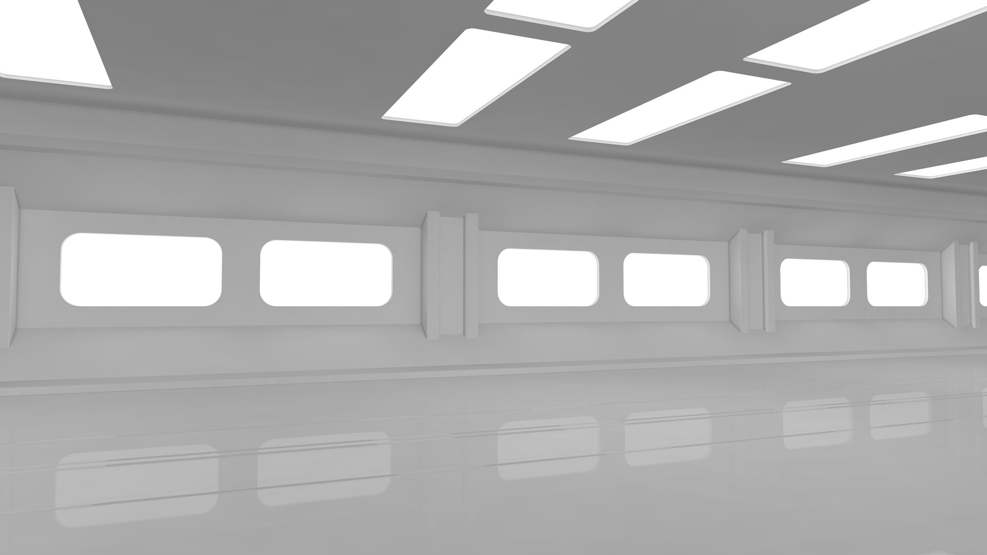 Sci Fi Warehouse 3D Model - TurboSquid 2308335