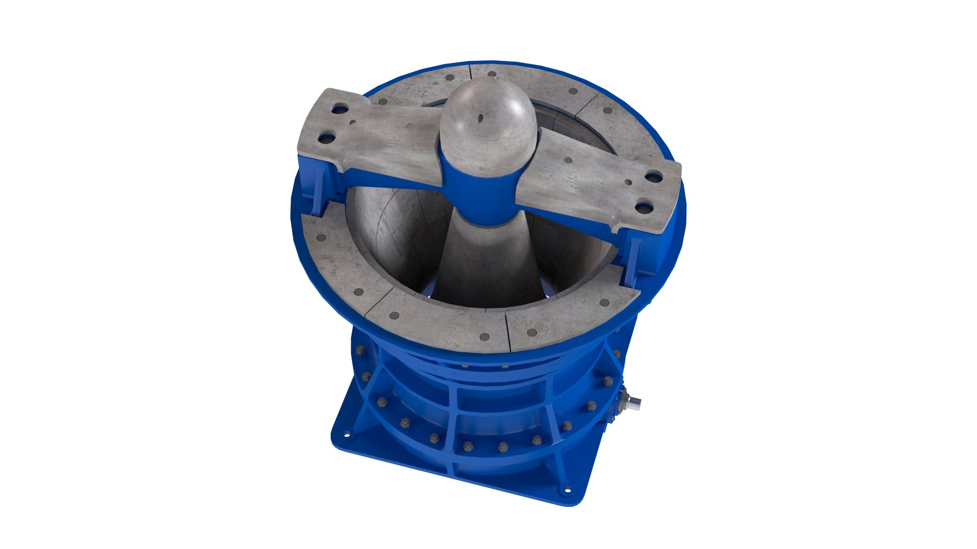 3D Gyratory Crusher Model - TurboSquid 2358215
