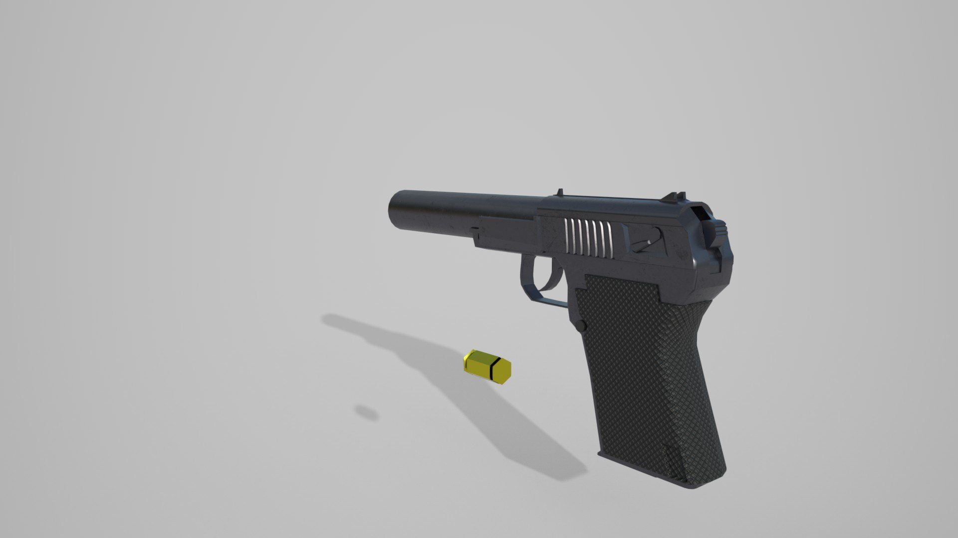 Makarov Pistol 3D Model - TurboSquid 1305521