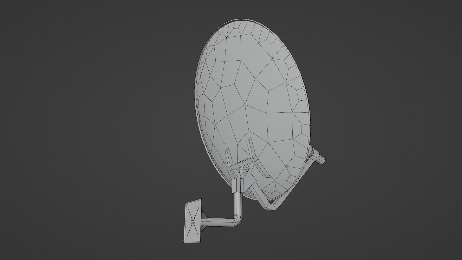 Rusty Satellite Dish 3D - TurboSquid 1948405