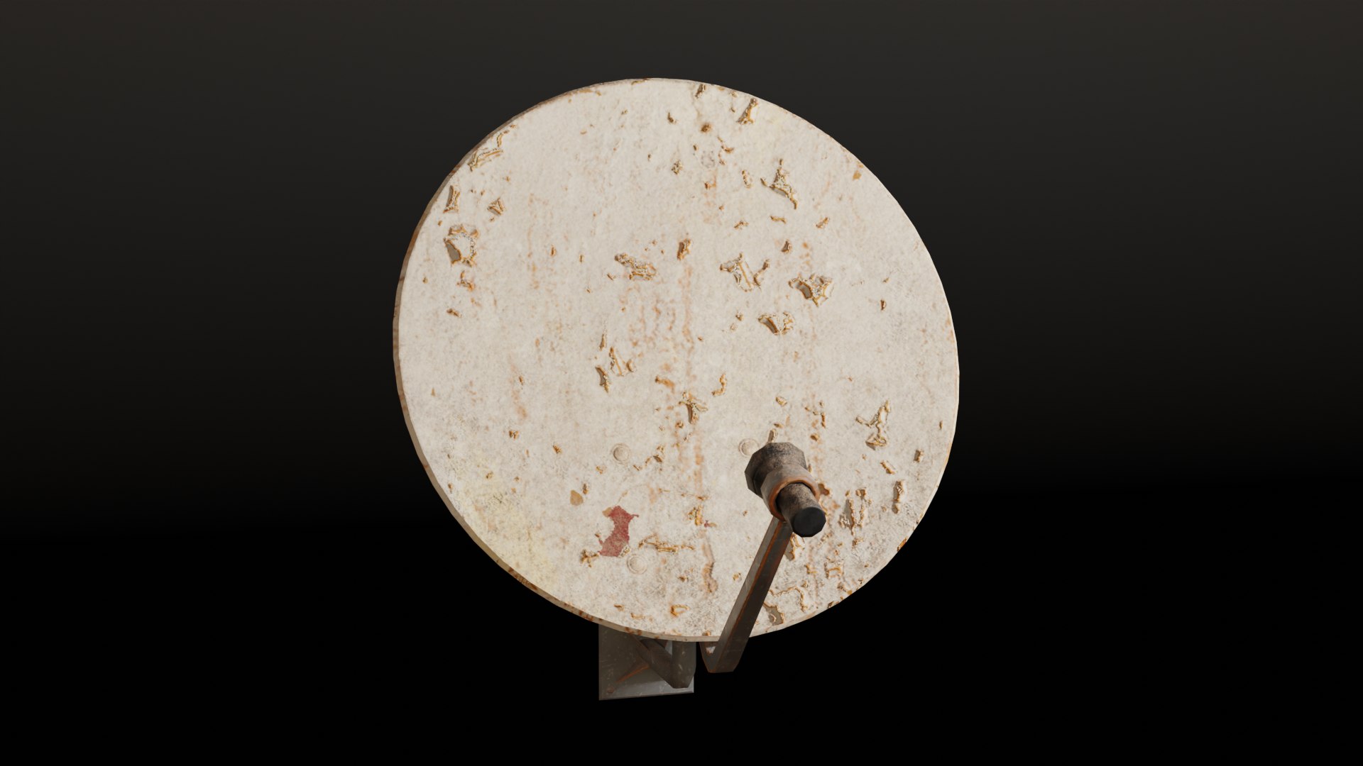 Rusty Satellite Dish 3D - TurboSquid 1948405