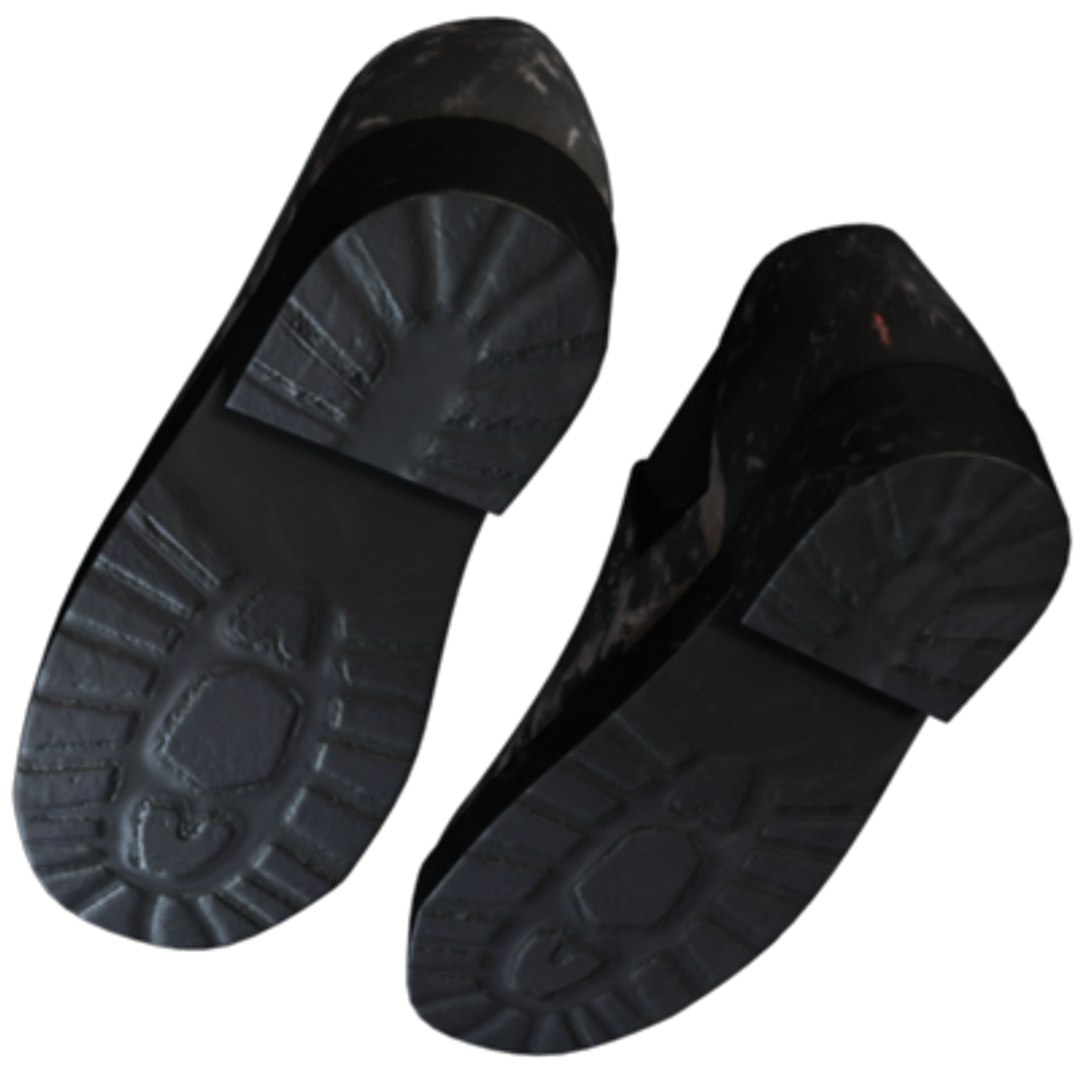 Free Steel Work Boots 3d Model