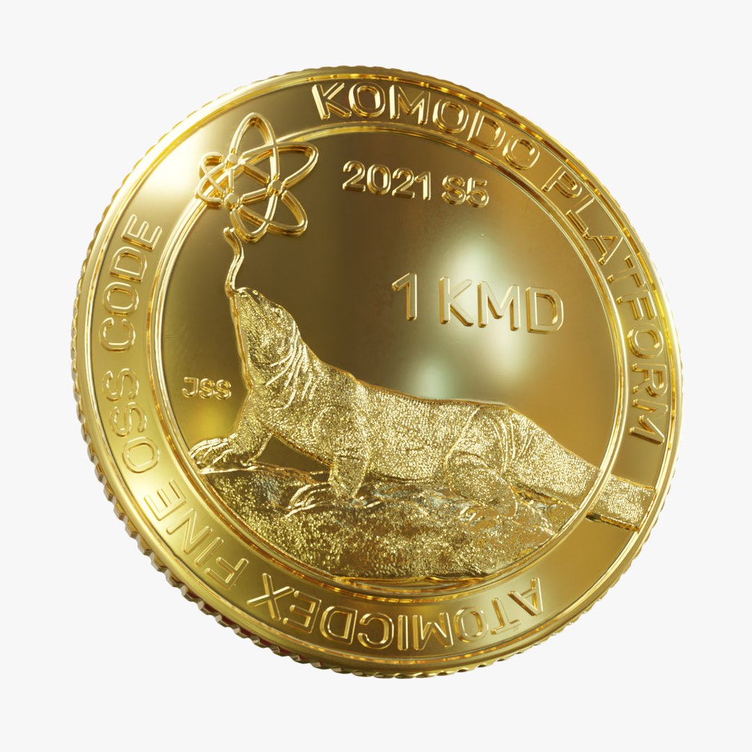 Free 3D Komodo Platform Season 5 2021 Commemorative Coin model ...