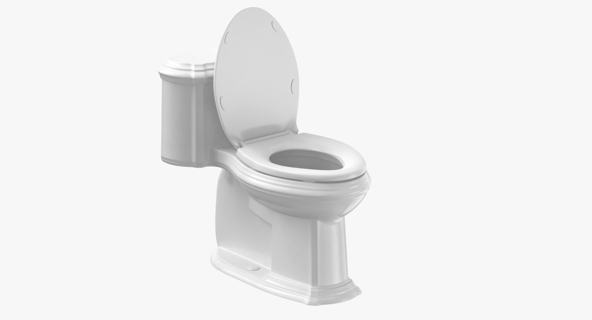 Classical Toilet Open Closed 3D Model - TurboSquid 1331359