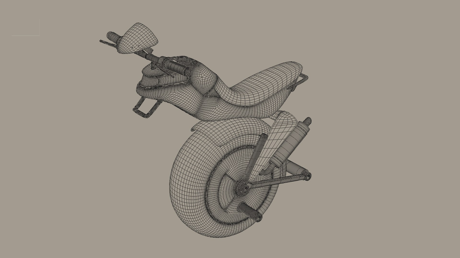 3D Motorized Unicycle - TurboSquid 1754808