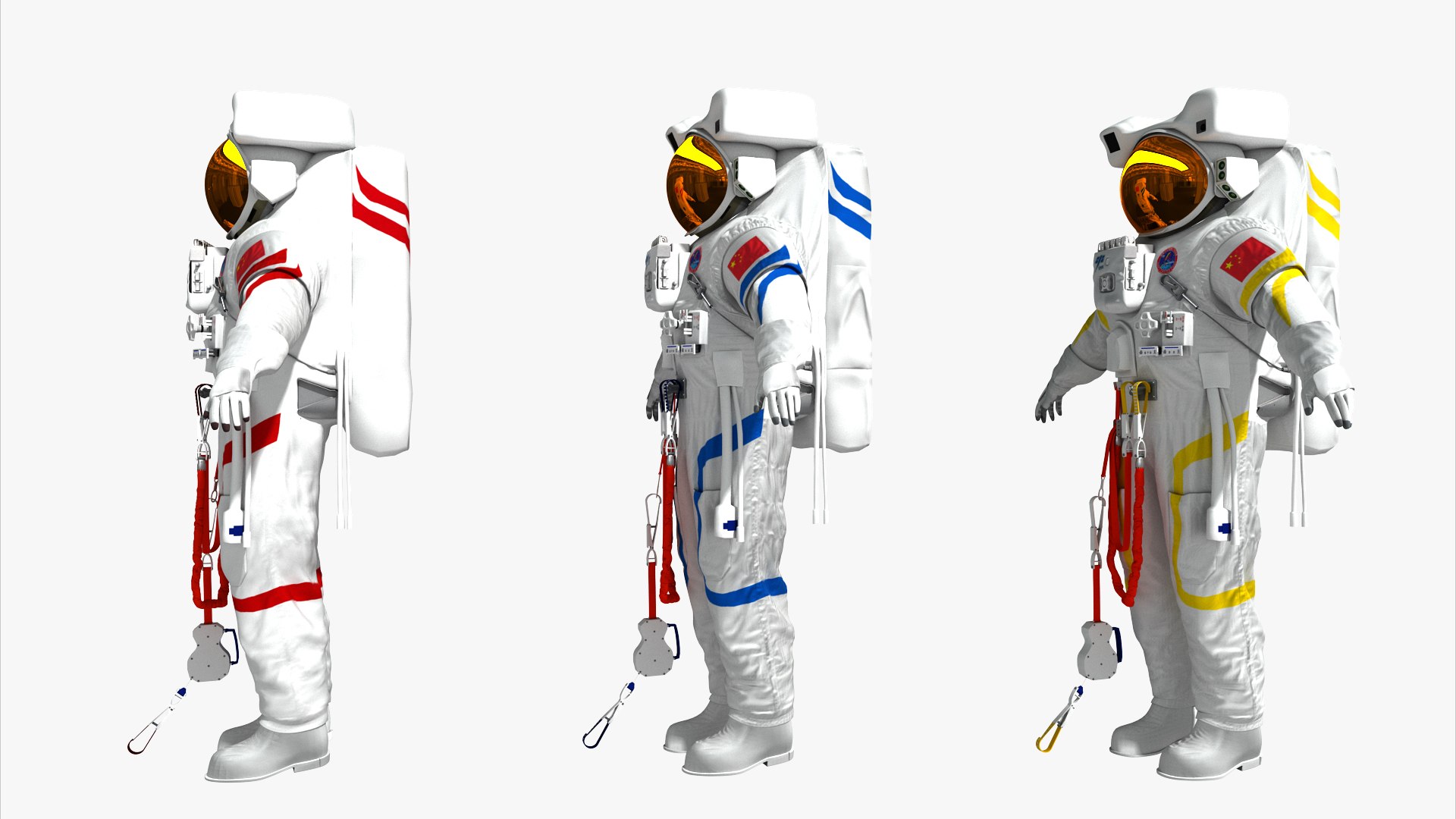 3D Feitian Suit Spacesuit - TurboSquid 1760842