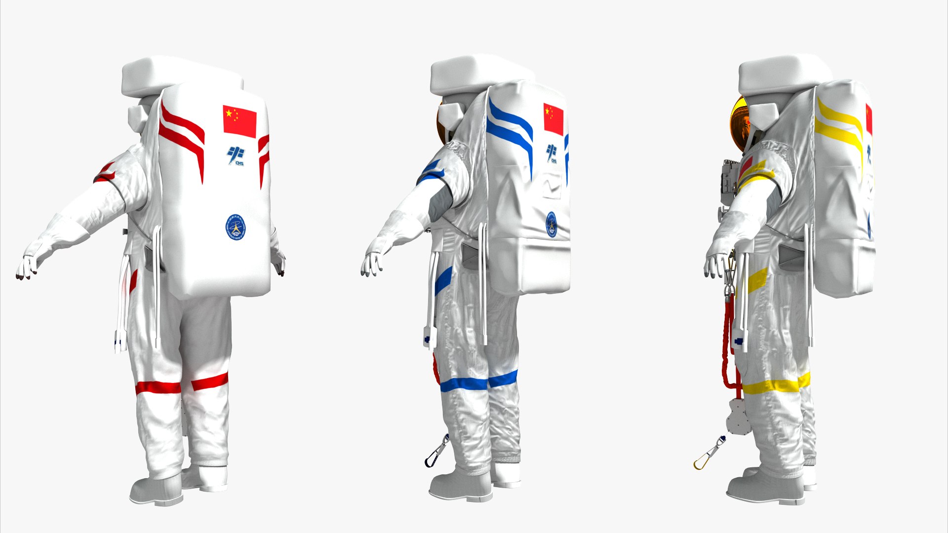 3D Feitian Suit Spacesuit - TurboSquid 1760842