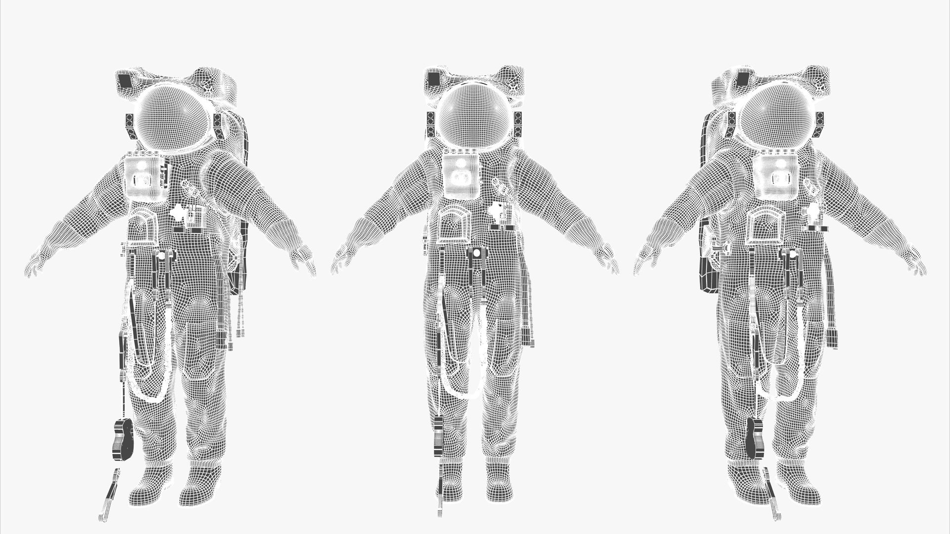 3D Feitian Suit Spacesuit - TurboSquid 1760842