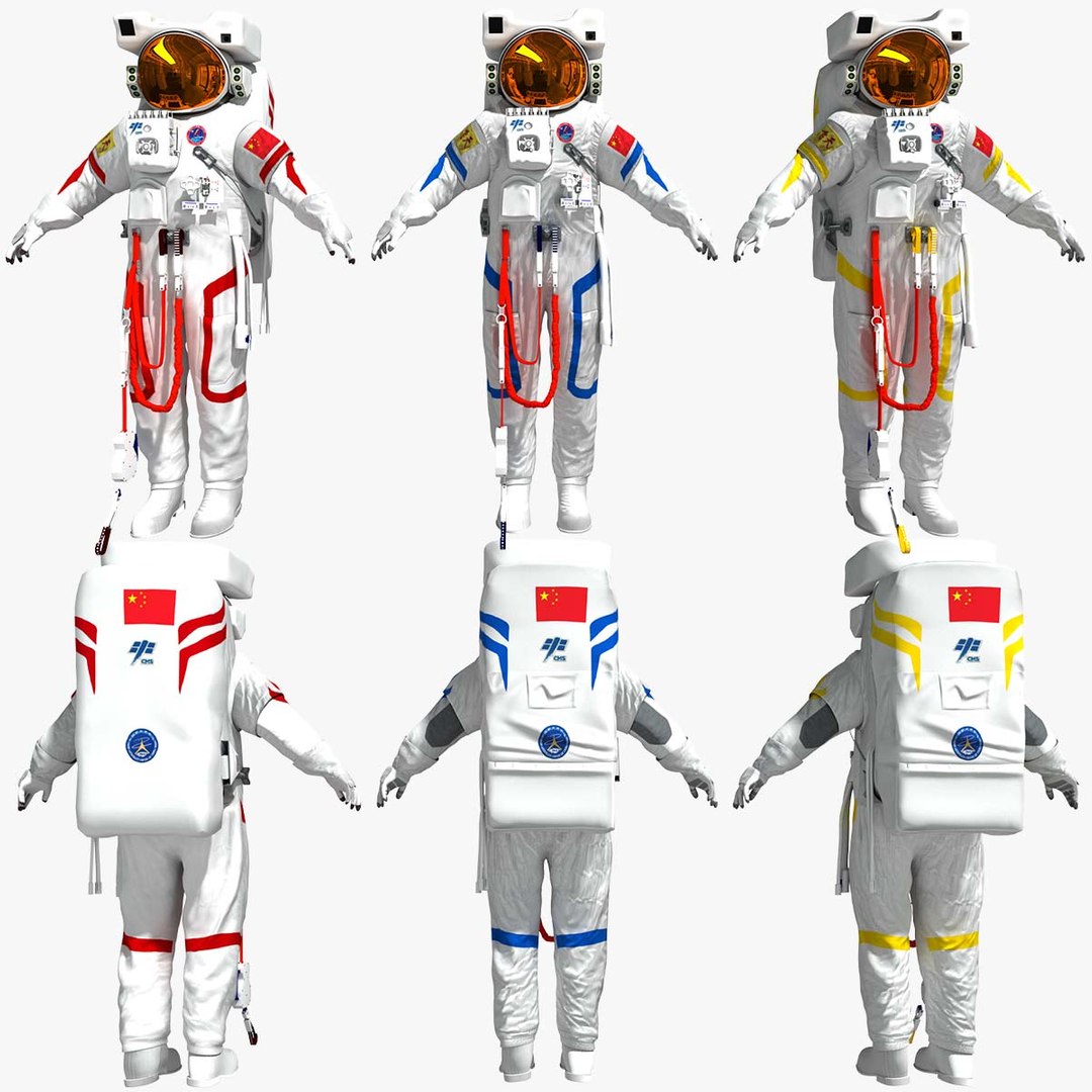 3D Feitian suit Spacesuit - TurboSquid 1760842
