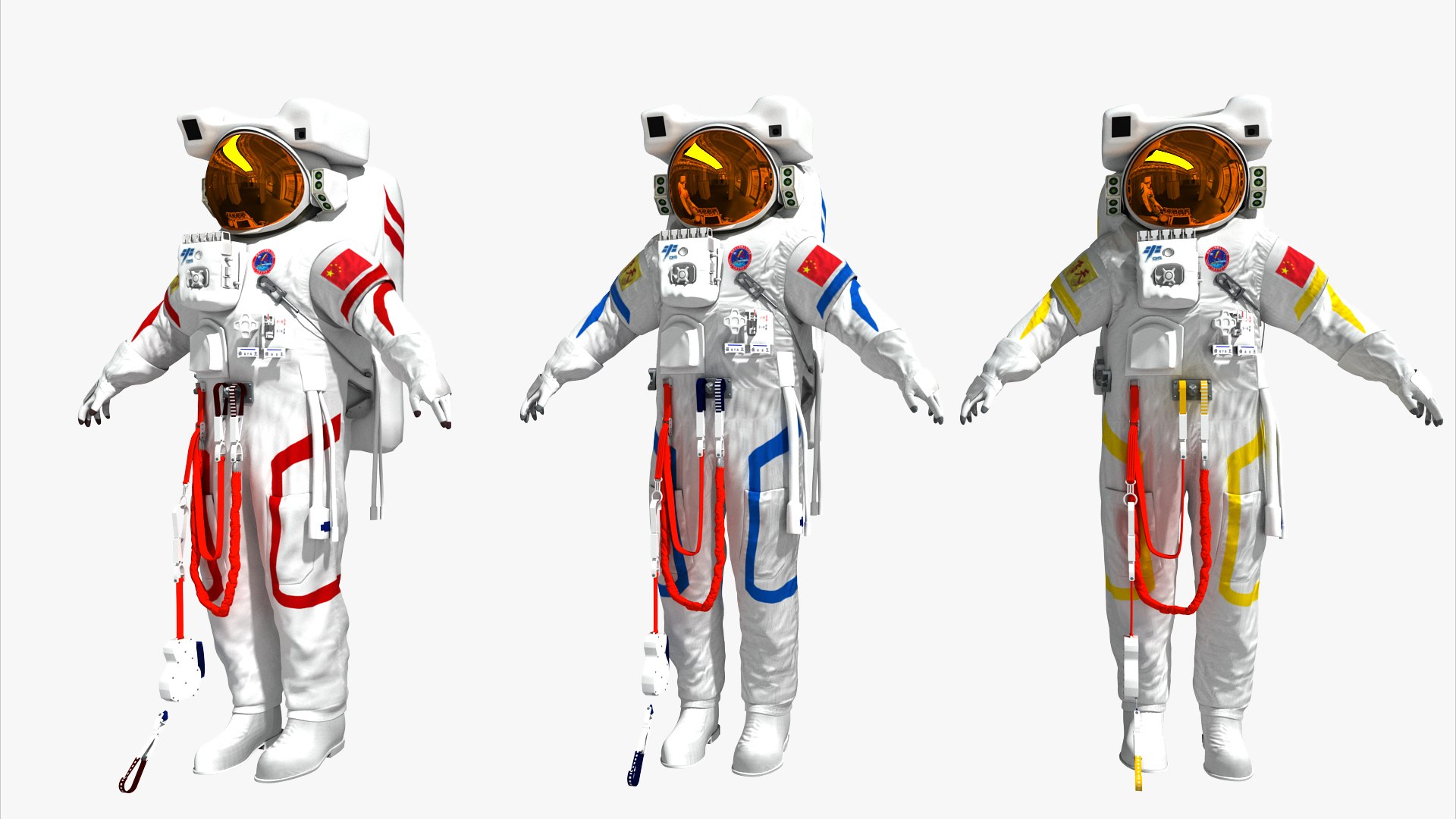 3D Feitian Suit Spacesuit - TurboSquid 1760842