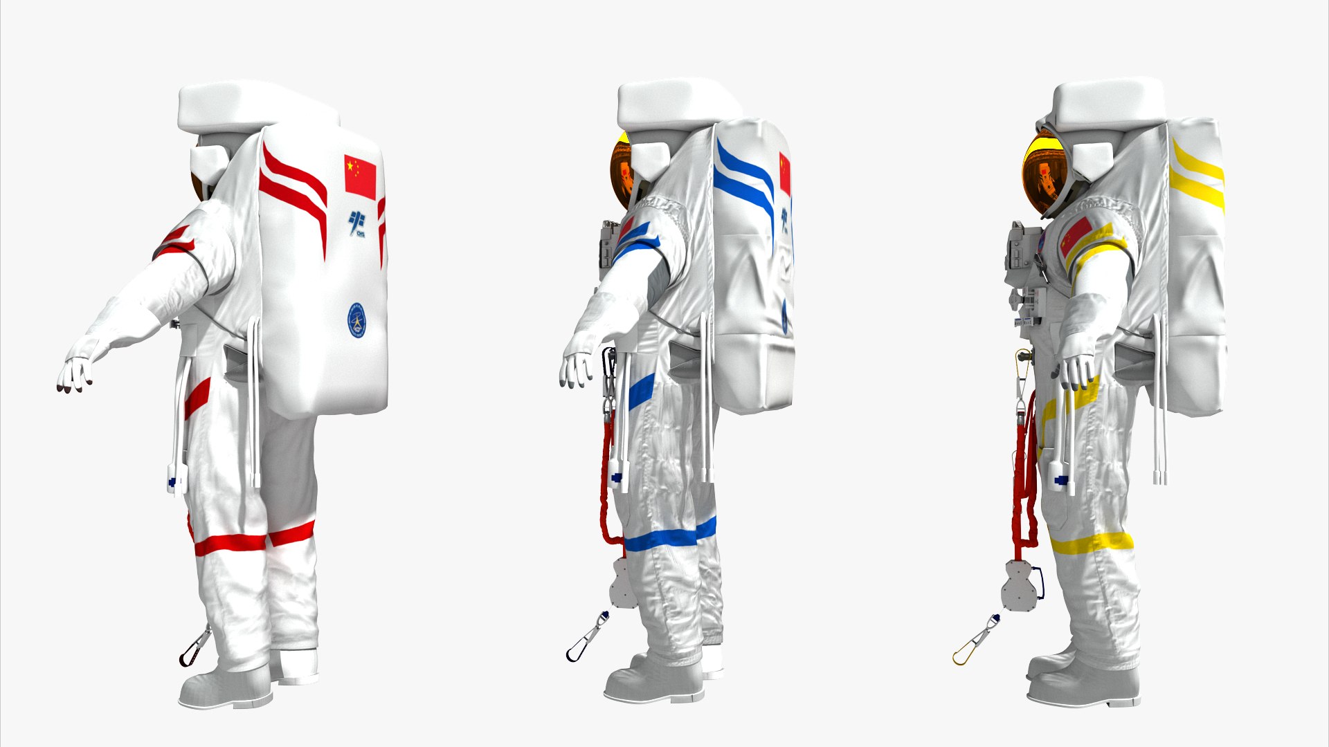 3D Feitian Suit Spacesuit - TurboSquid 1760842