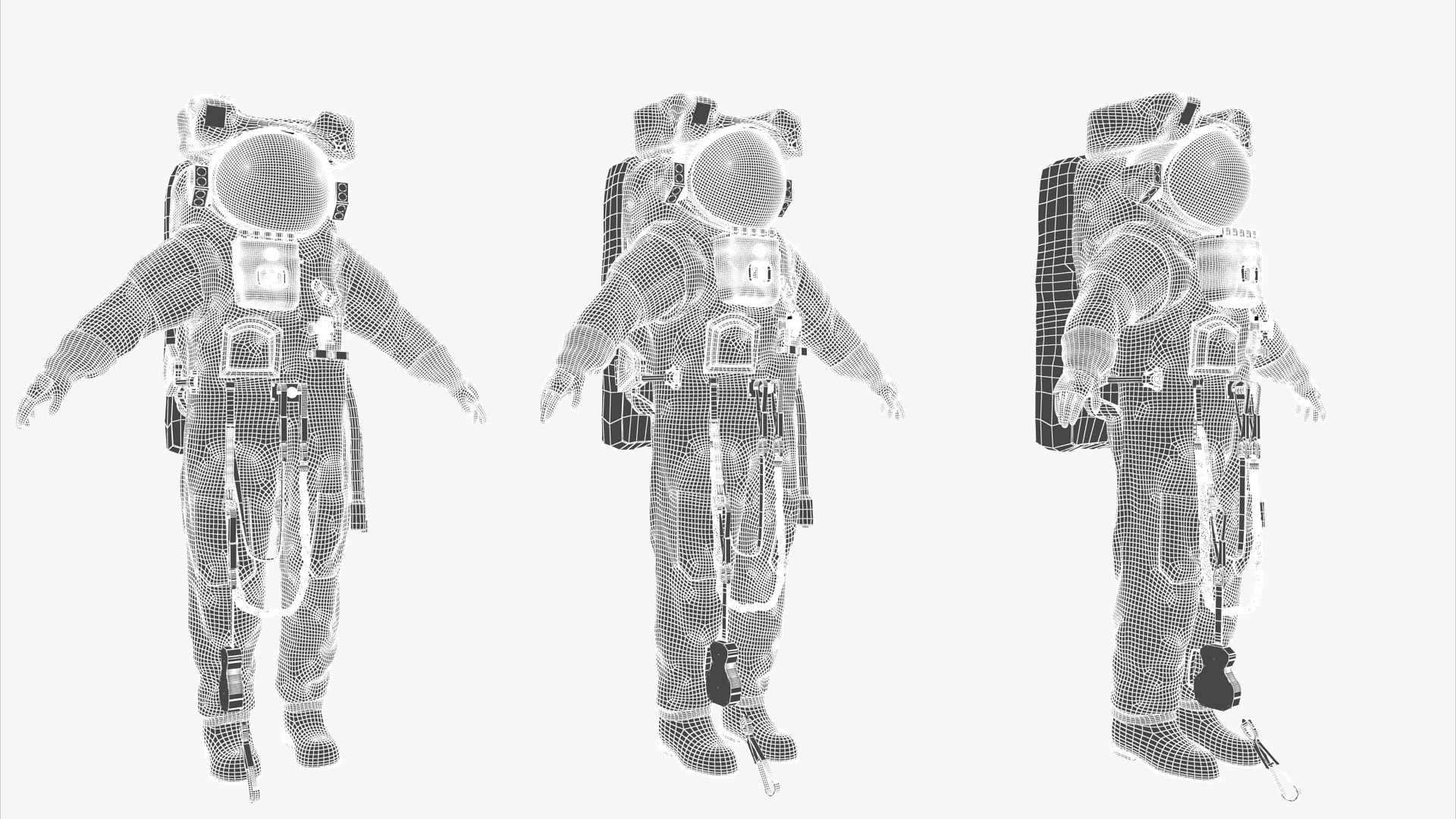 3D Feitian Suit Spacesuit - TurboSquid 1760842