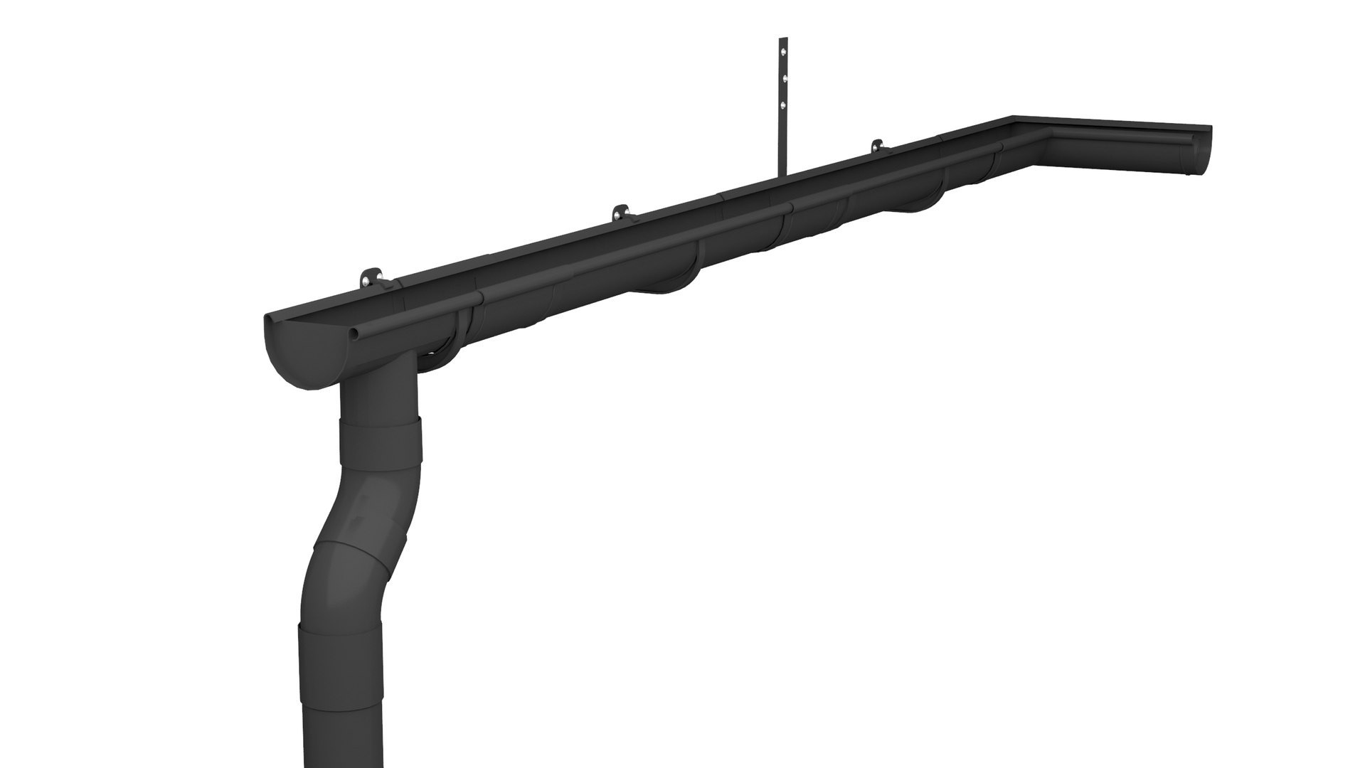 Gutter 3D model - TurboSquid 1157356