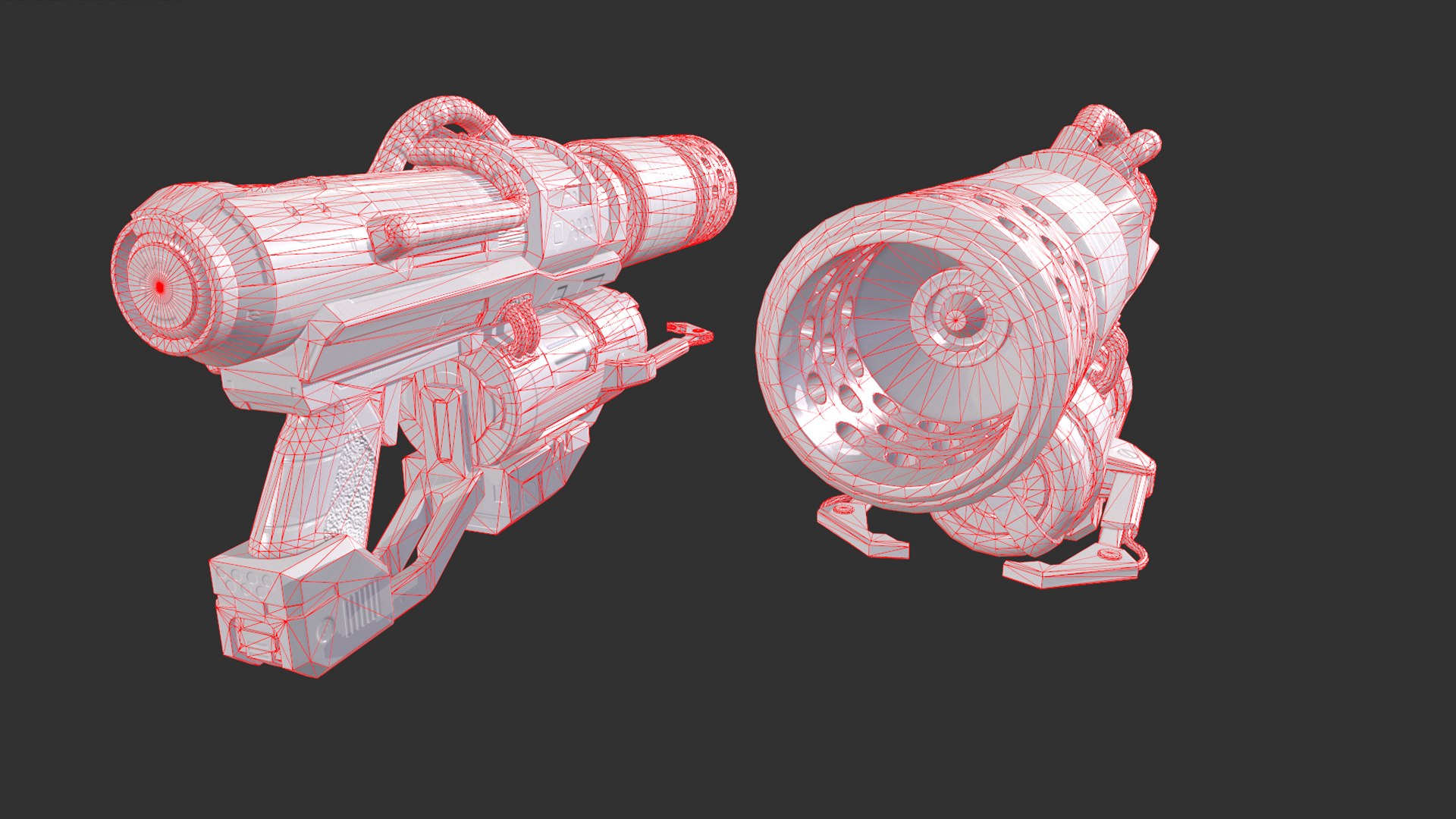 Sci-fi Flamethrower 3D - TurboSquid 1739615