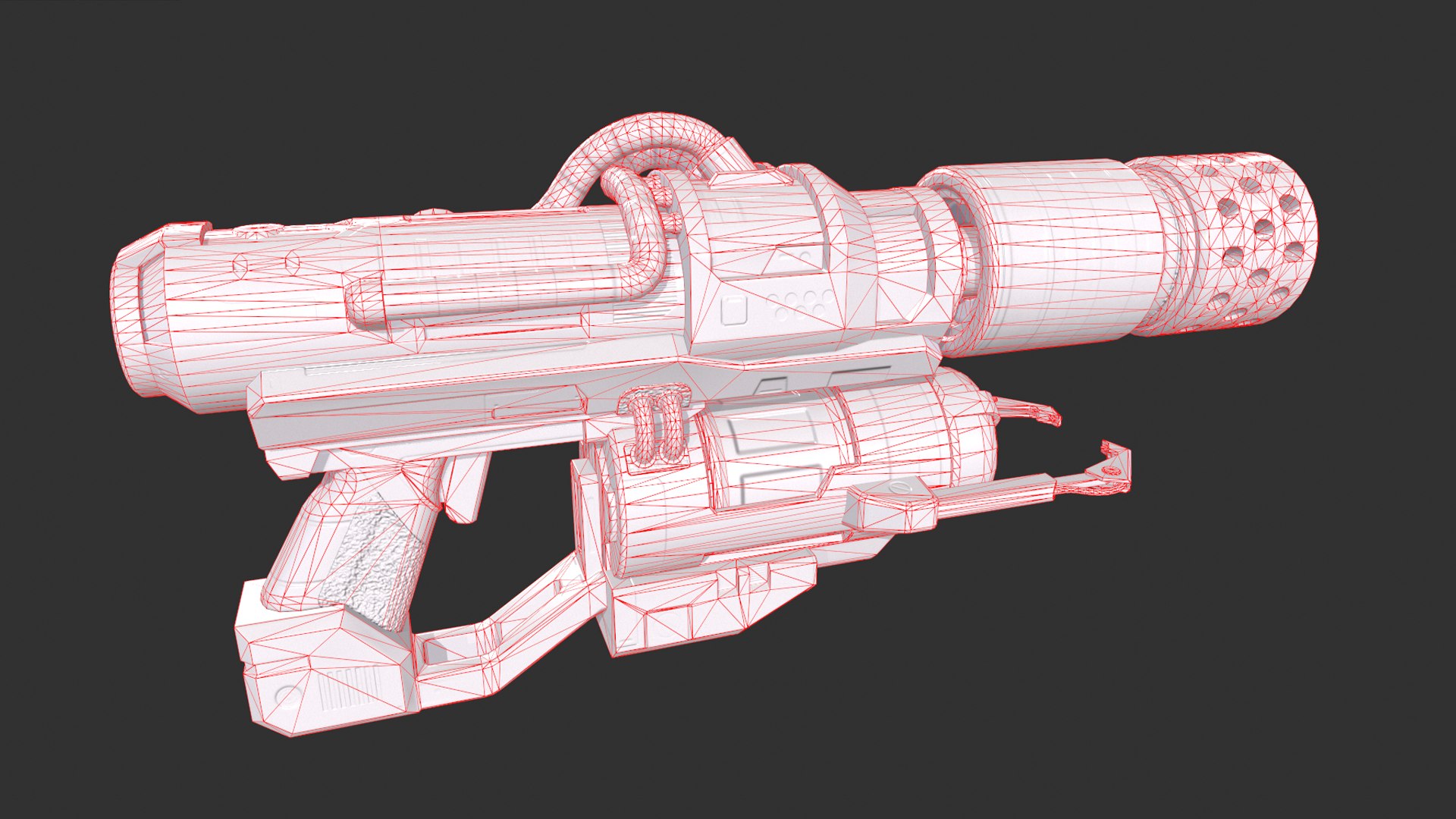 Sci-fi Flamethrower 3D - TurboSquid 1739615