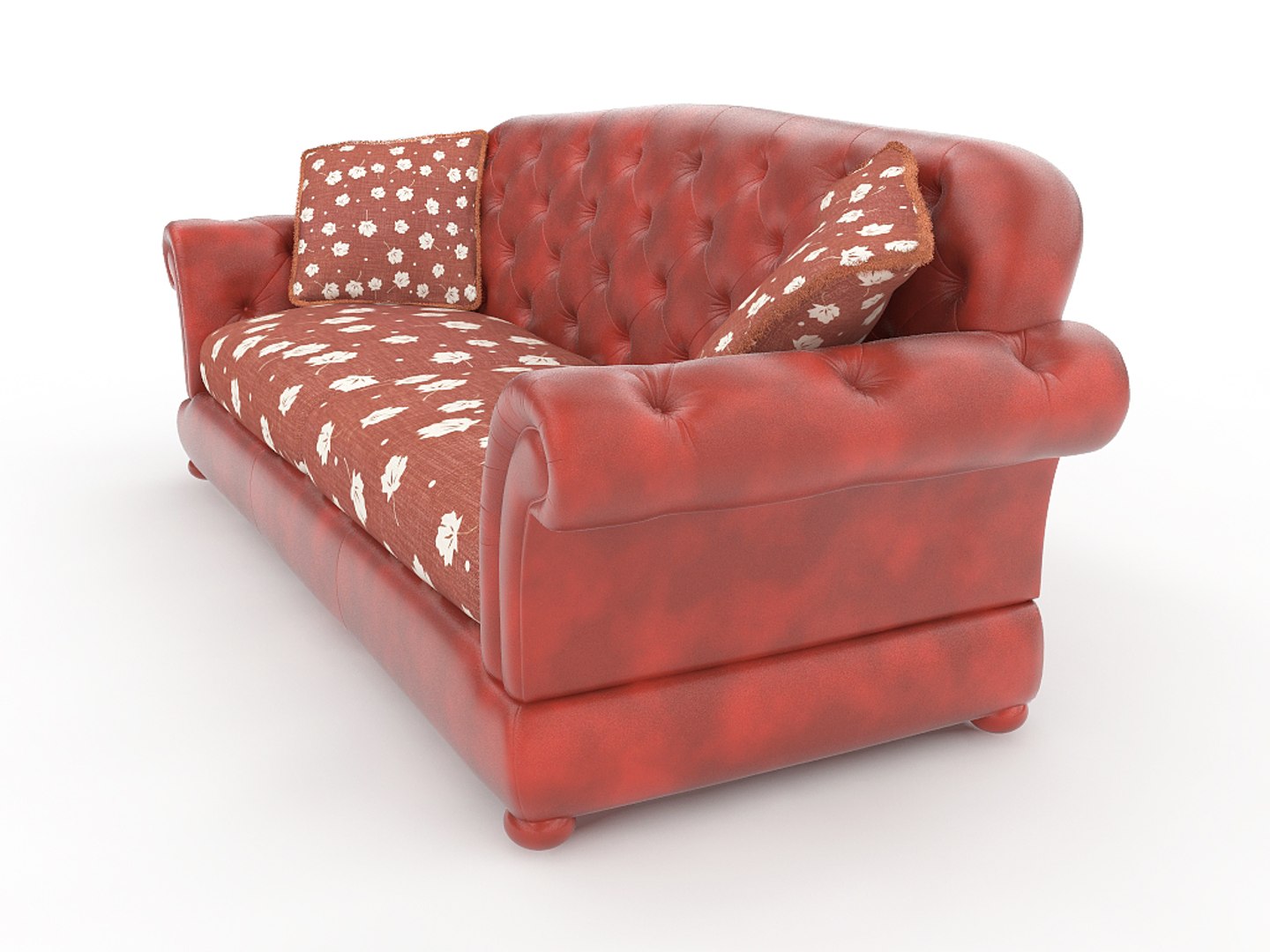 3d Model Chesterfield Sofa
