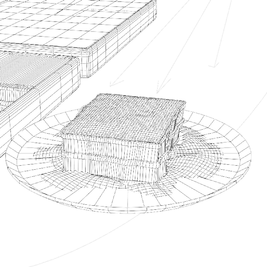 Lasagna Italian Cooked 3d Model