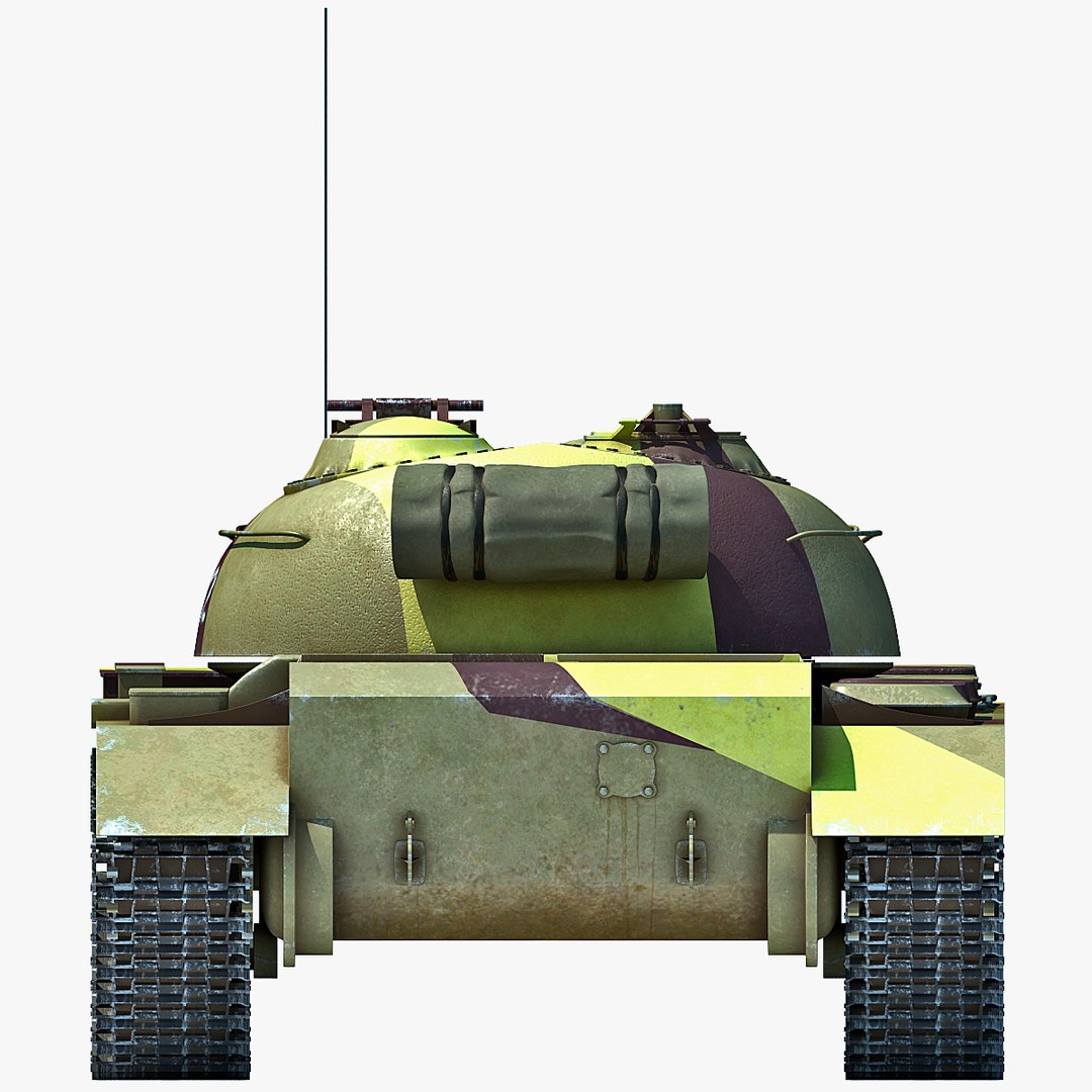 t-54 soviet union main 3d max