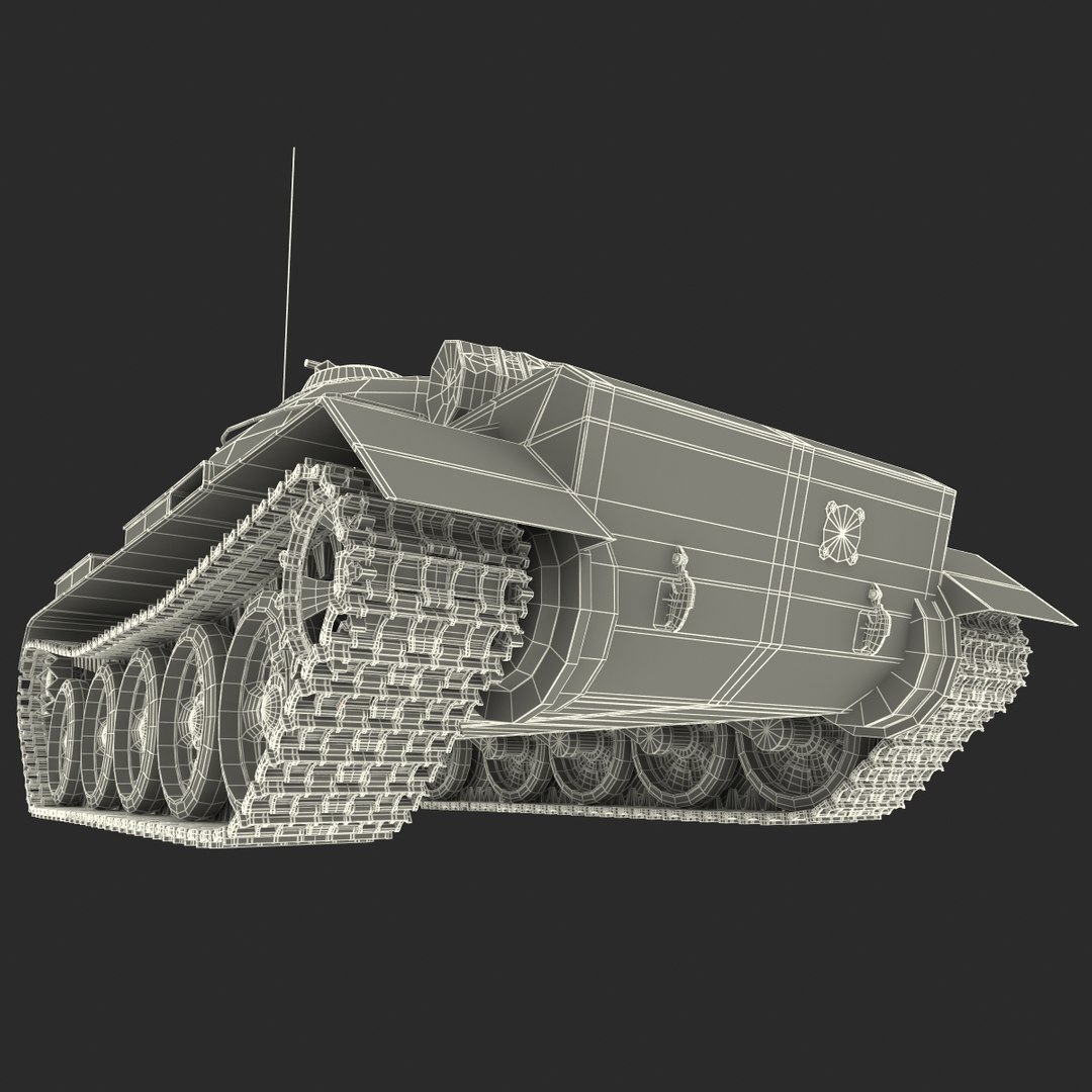 t-54 soviet union main 3d max