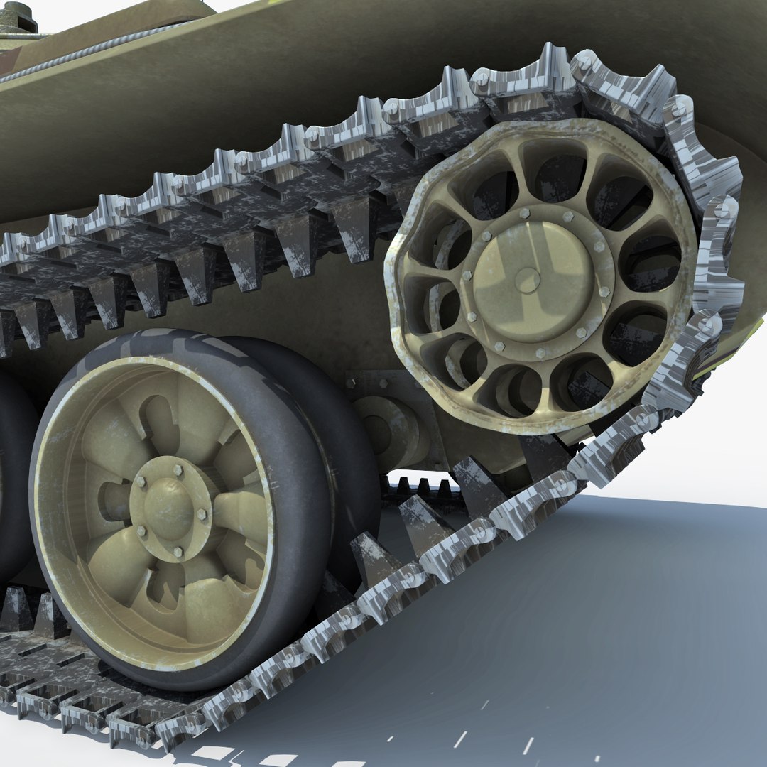t-54 soviet union main 3d max